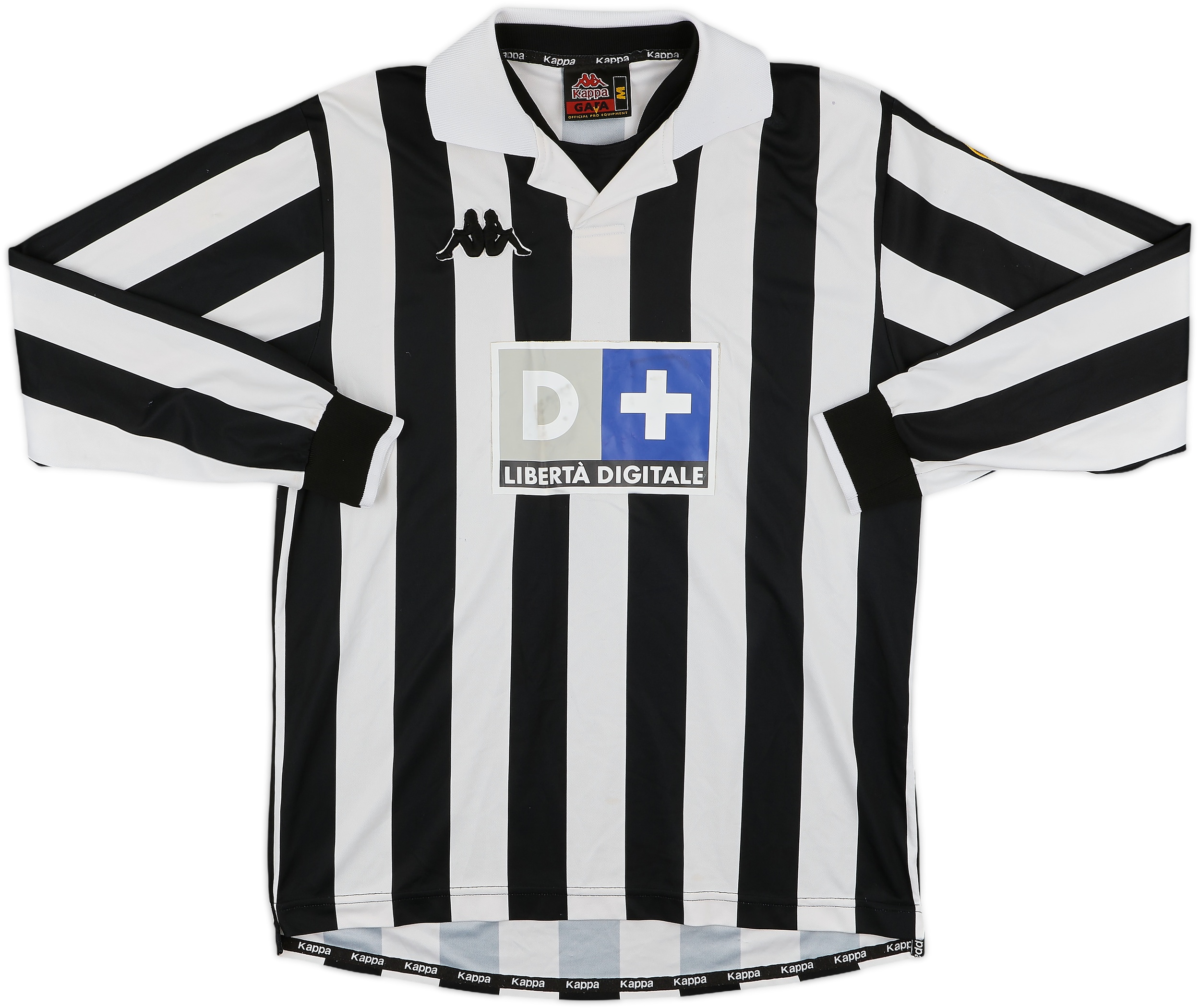1998-99 Juventus Home L/S Shirt - 5/10 - (M)