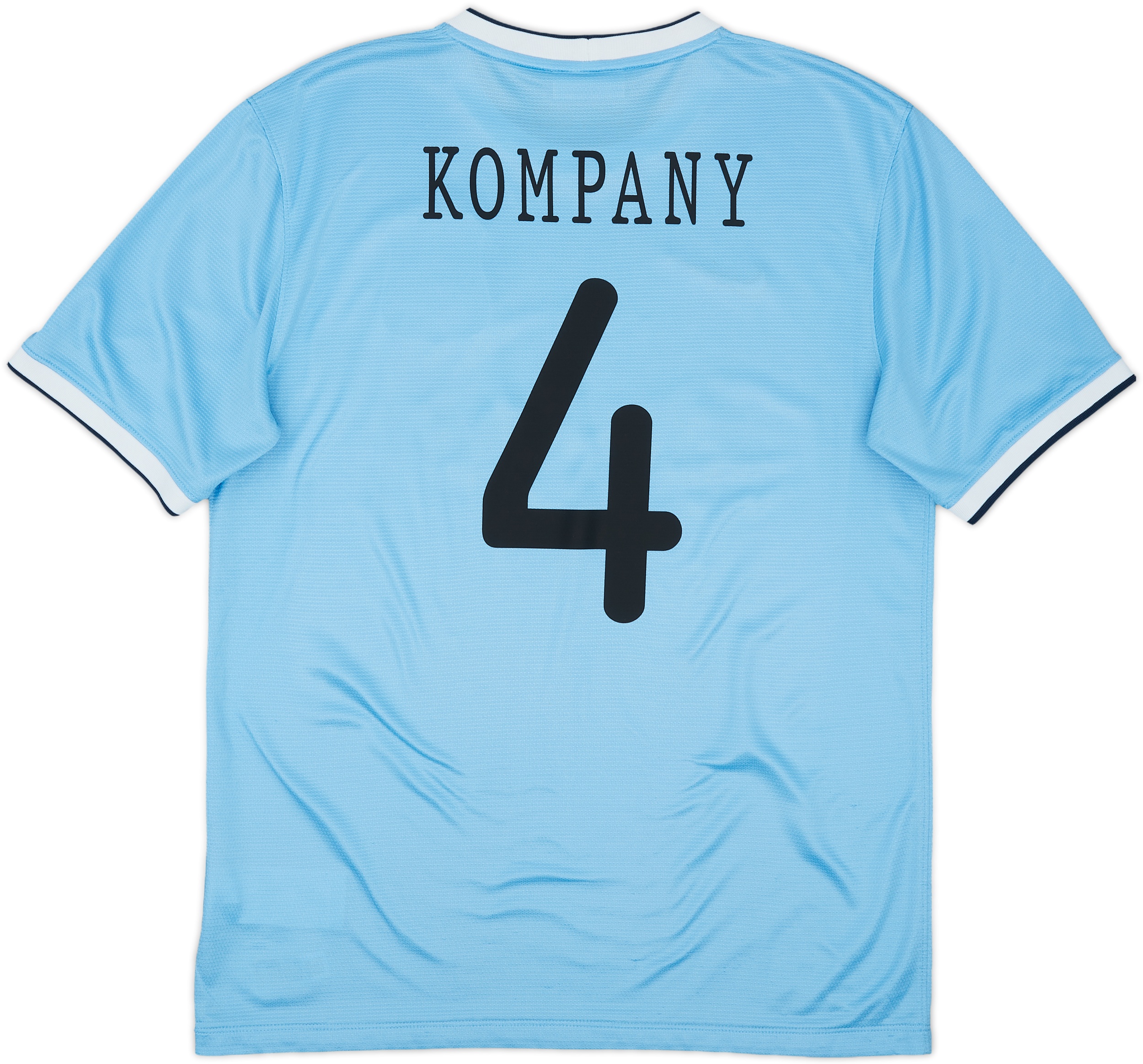 2013-14 Manchester City Home Shirt Kompany #4 - 7/10 - (M)