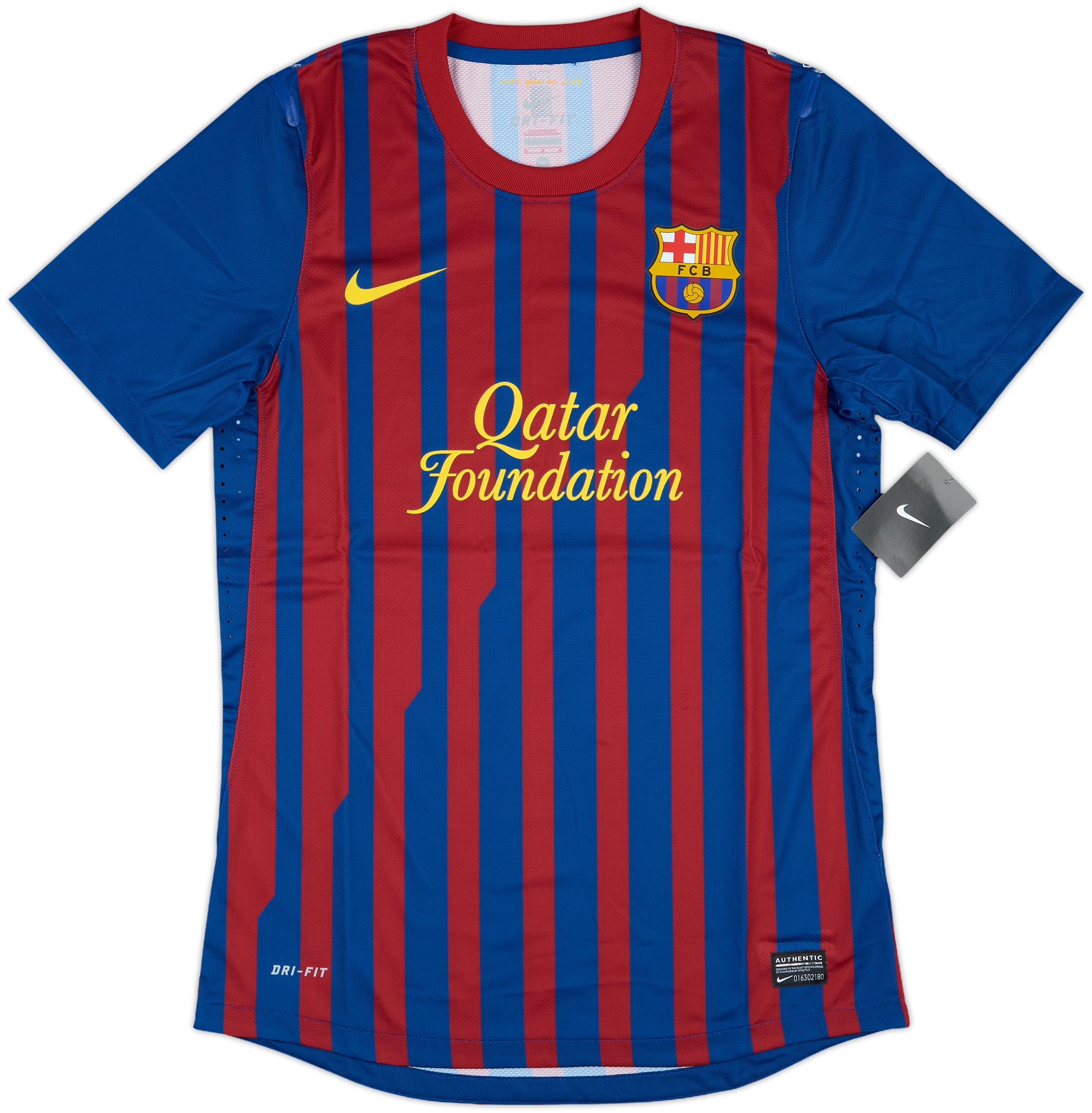 2011-12 Barcelona Player Issue Home Shirt (M)