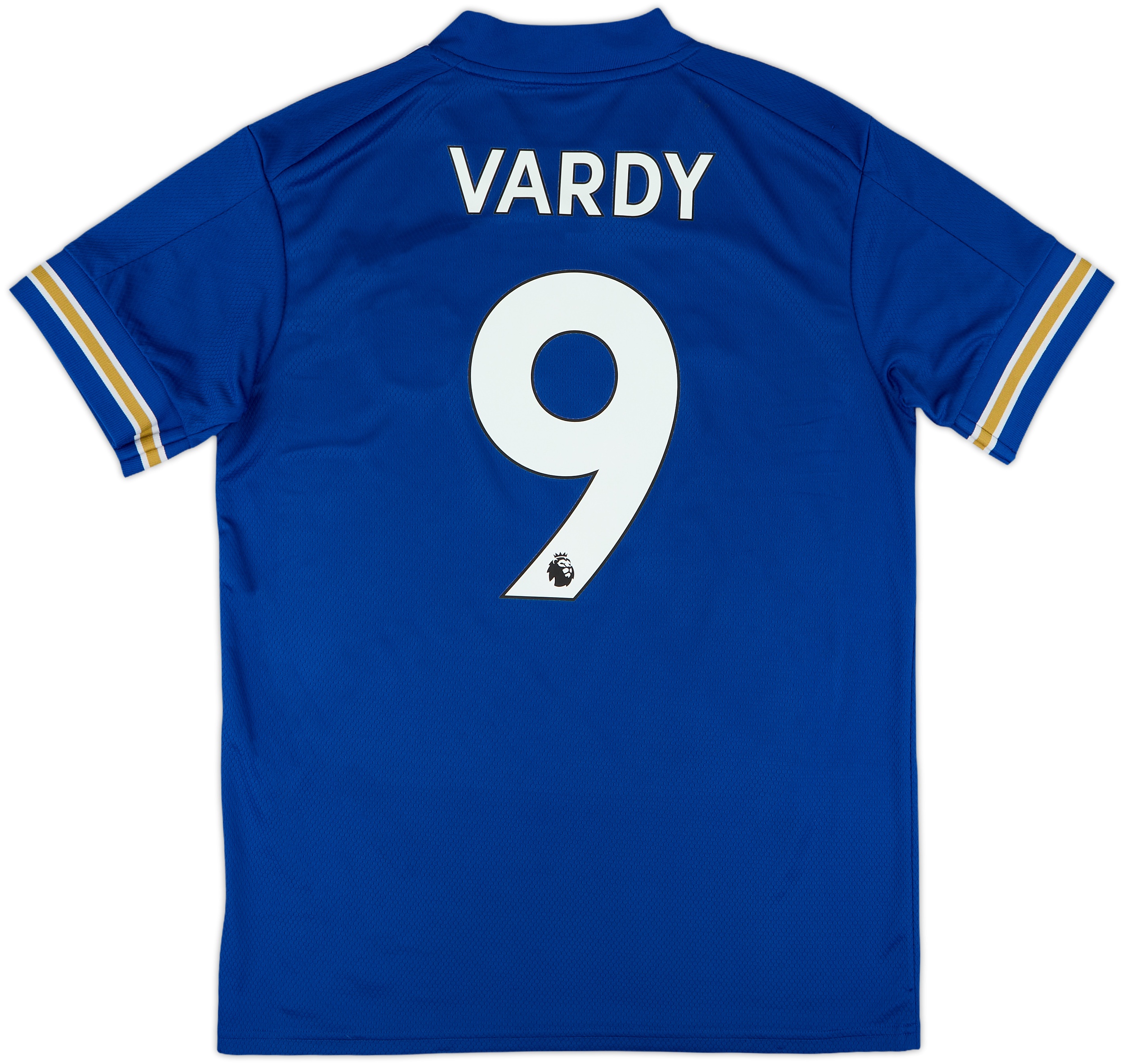 2019-20 Leicester Home Shirt Vardy #9 - 9/10 - (M)