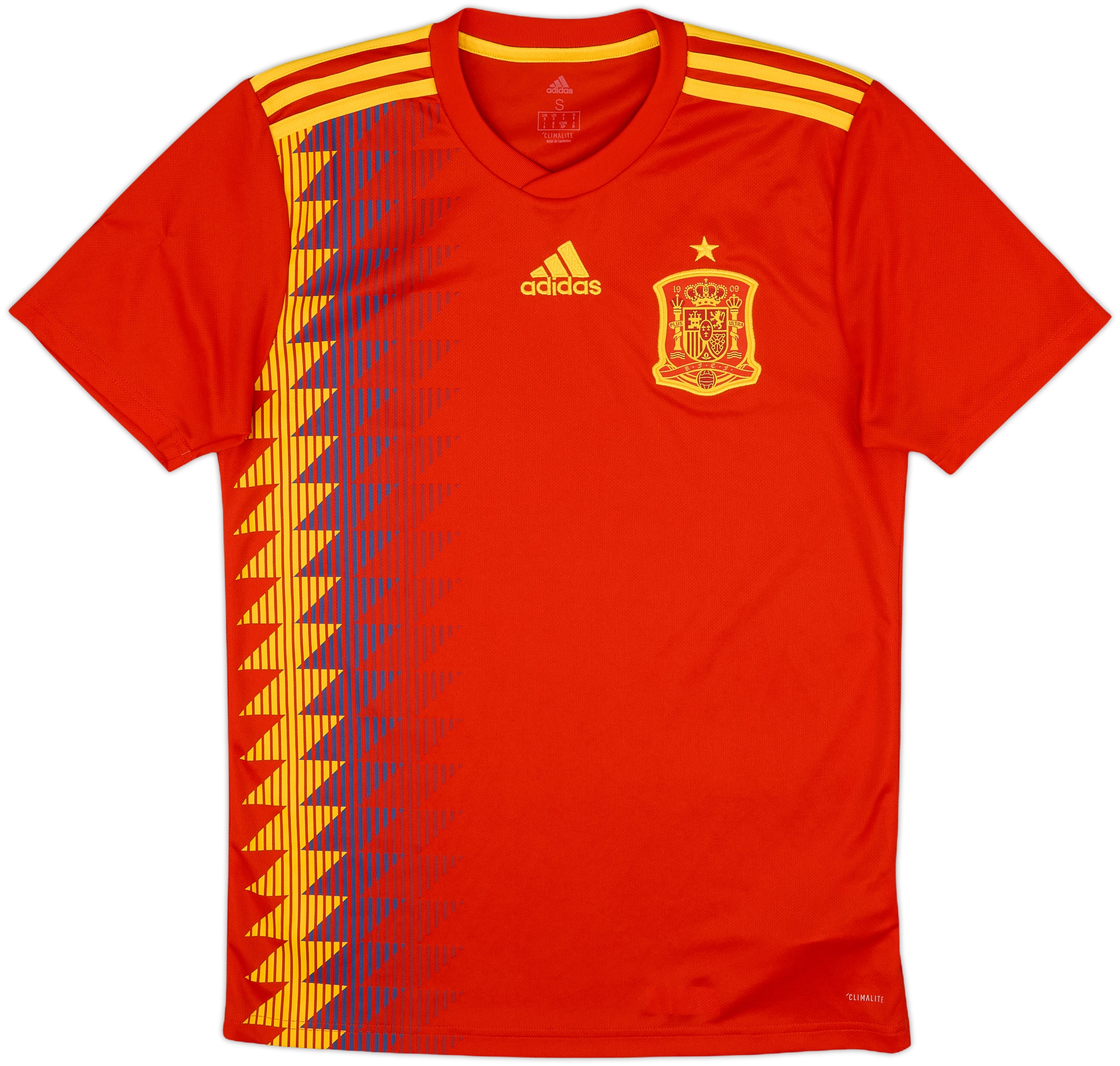 2018-19 Spain Home Shirt - 8/10 - (S)