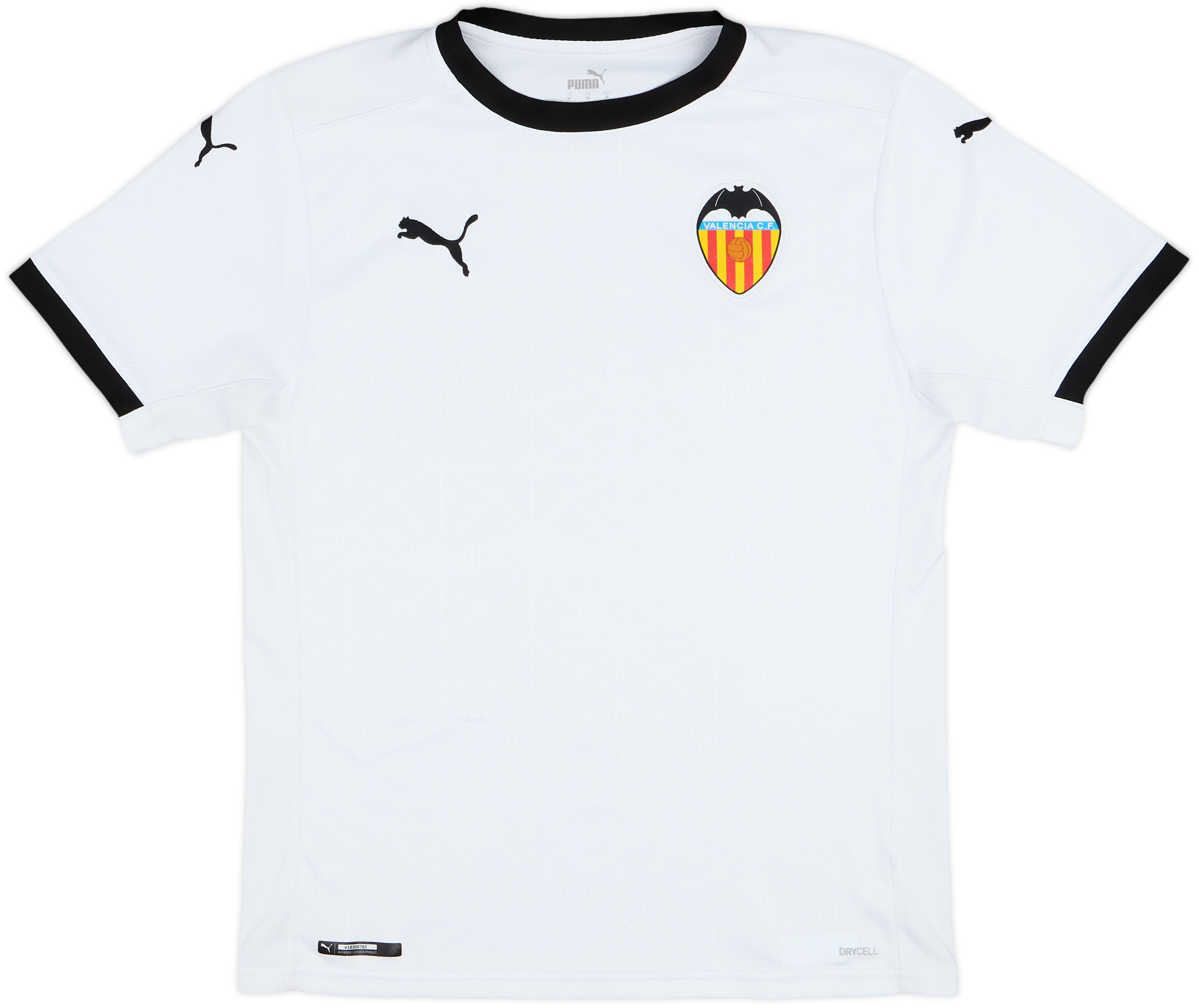 2020-21 Valencia Home Shirt - 9/10 - (M)