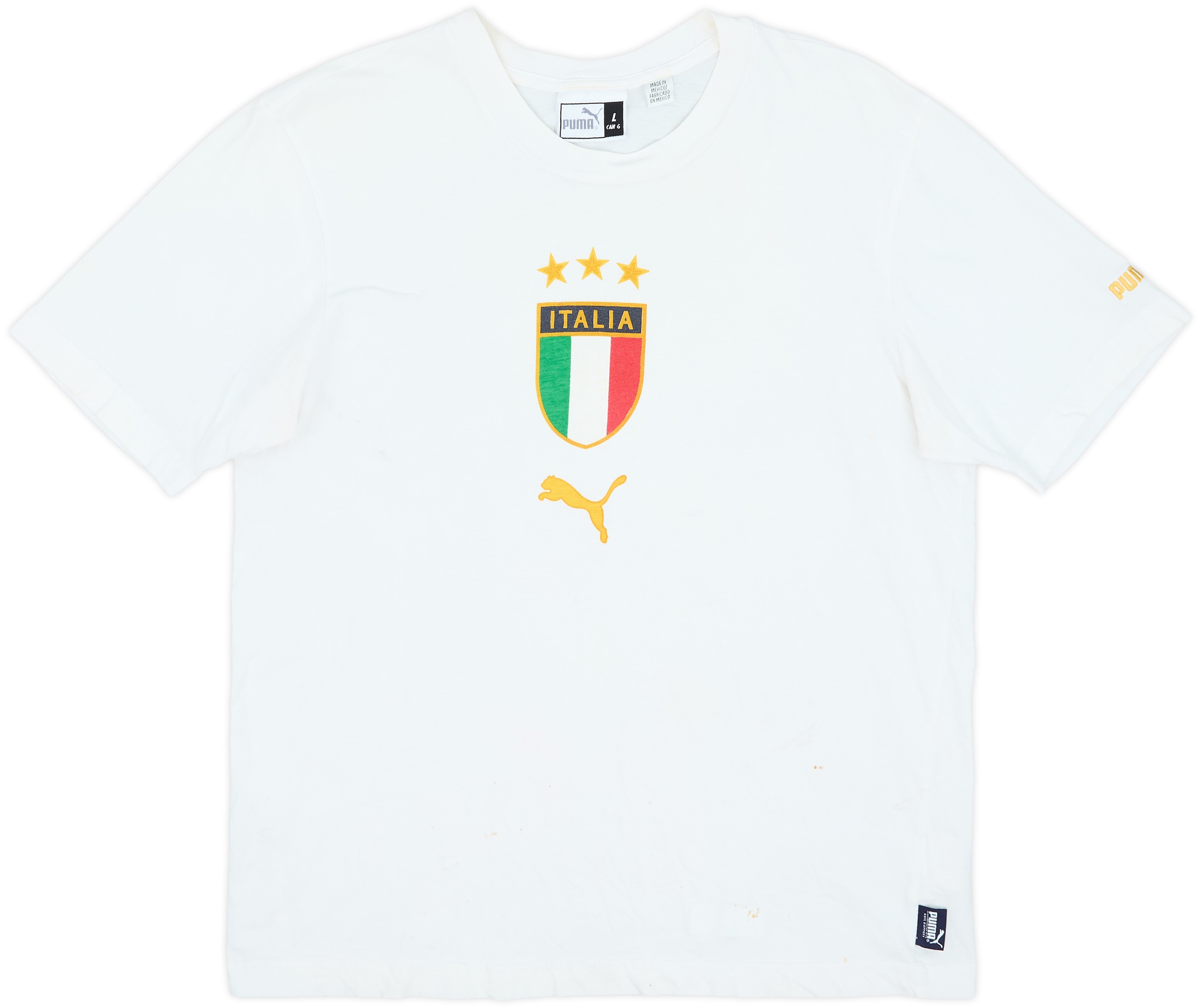 2004 Italy Puma Graphic Tee - 5/10 - (L)