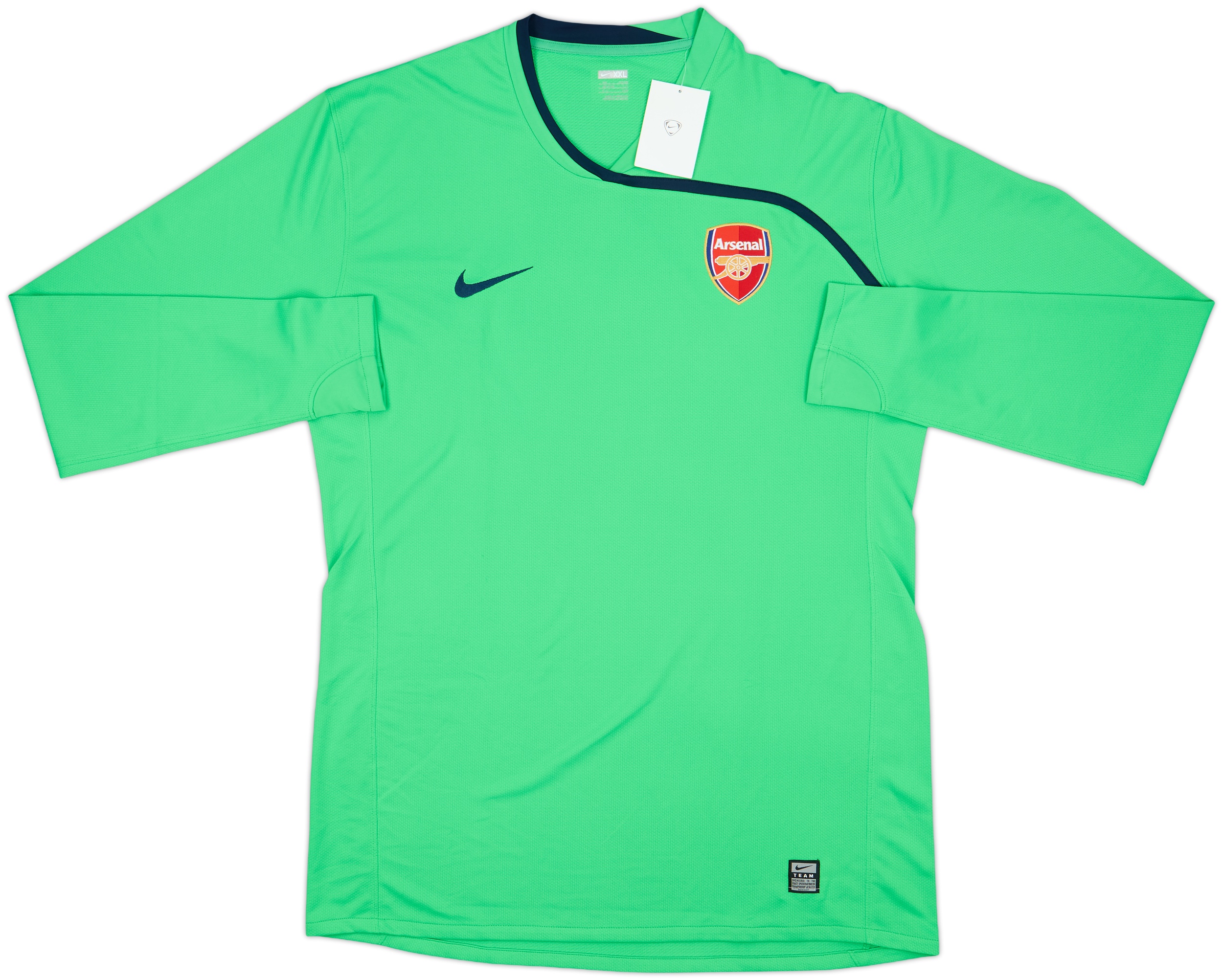 2008-09 Arsenal Player Issue GK Shirt (XXL)