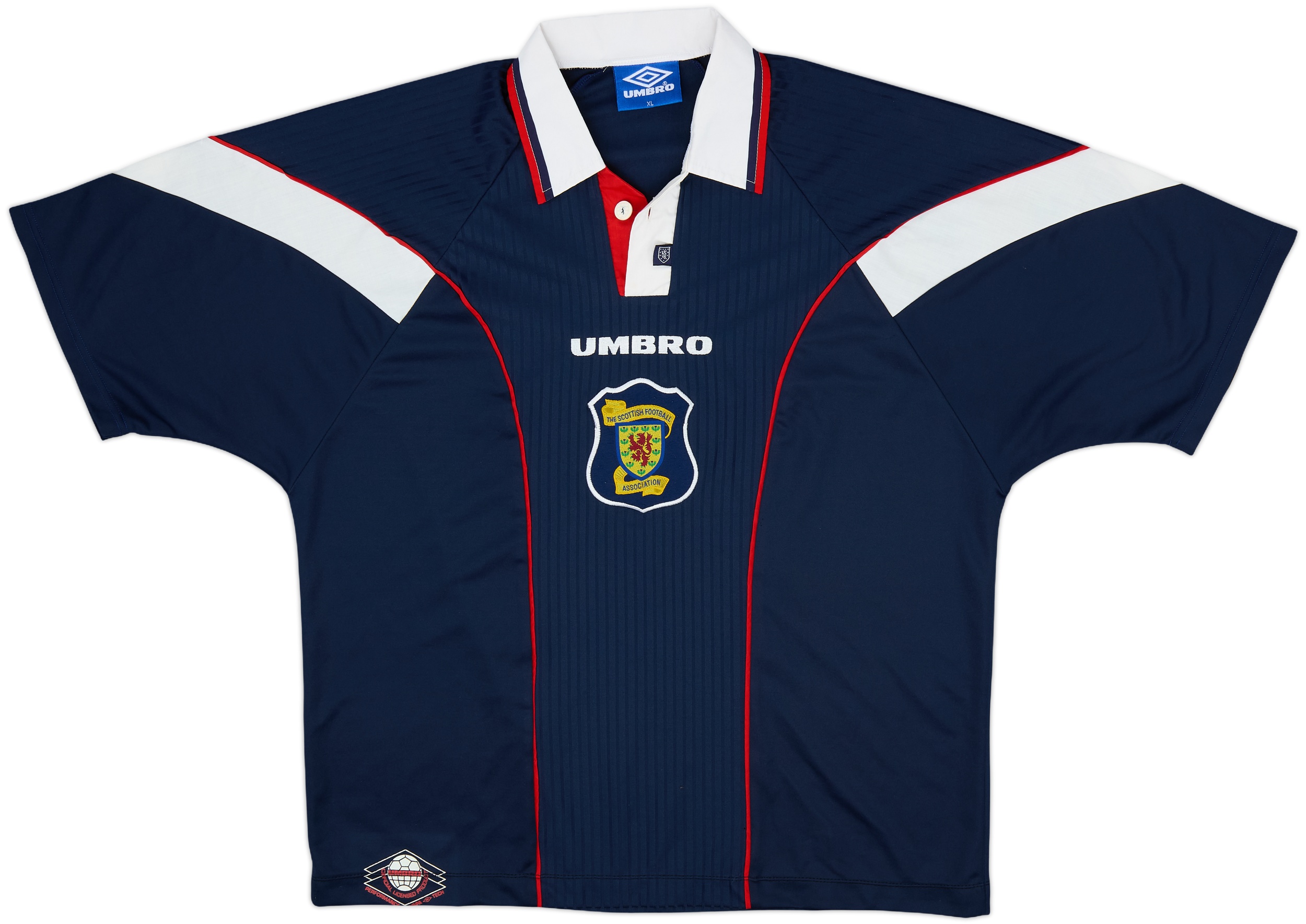 1996-98 Scotland Home Shirt - 8/10 - (XL)