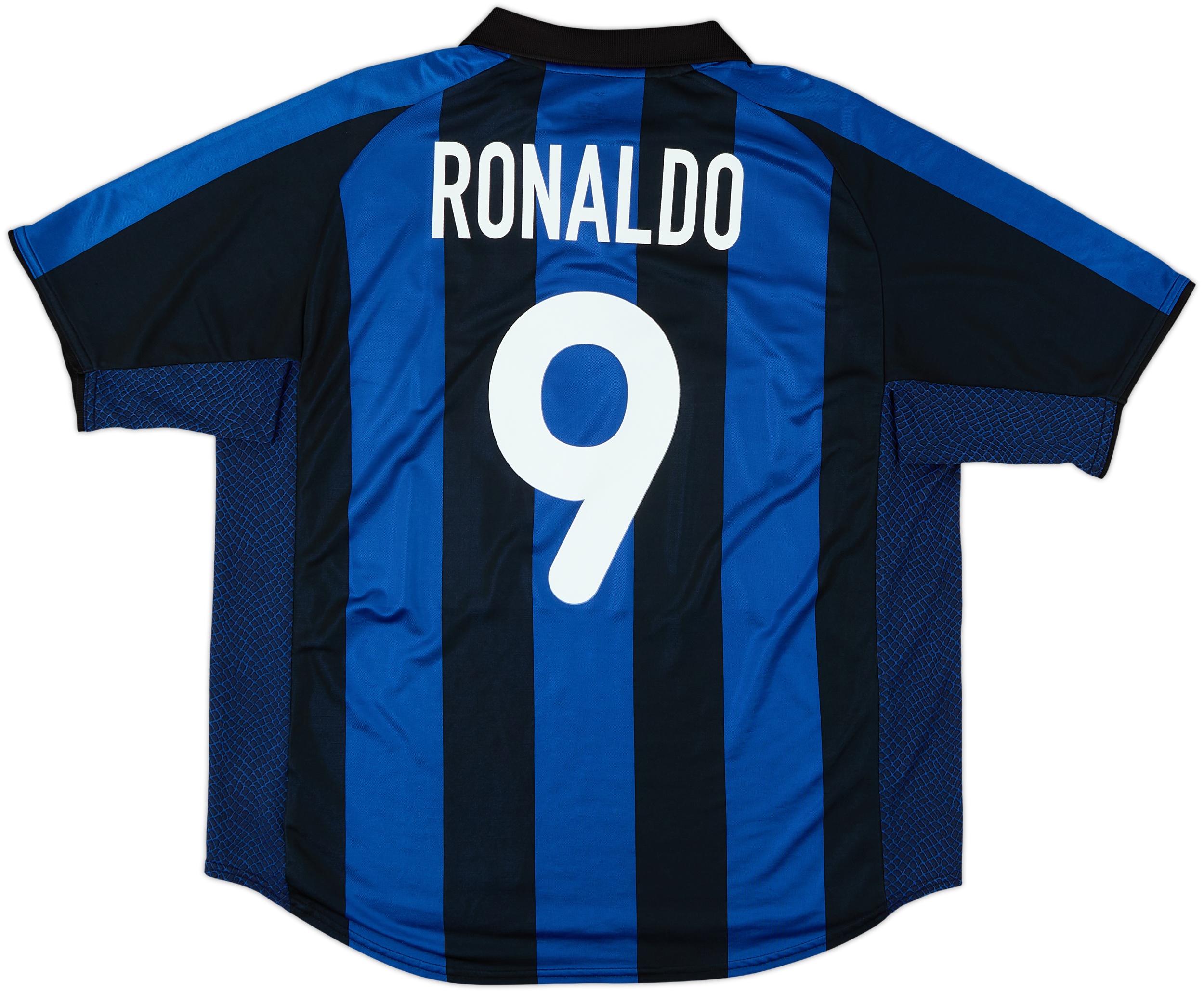 2001-02 Inter Milan Home Shirt Ronaldo #9 - 8/10 - (XL)