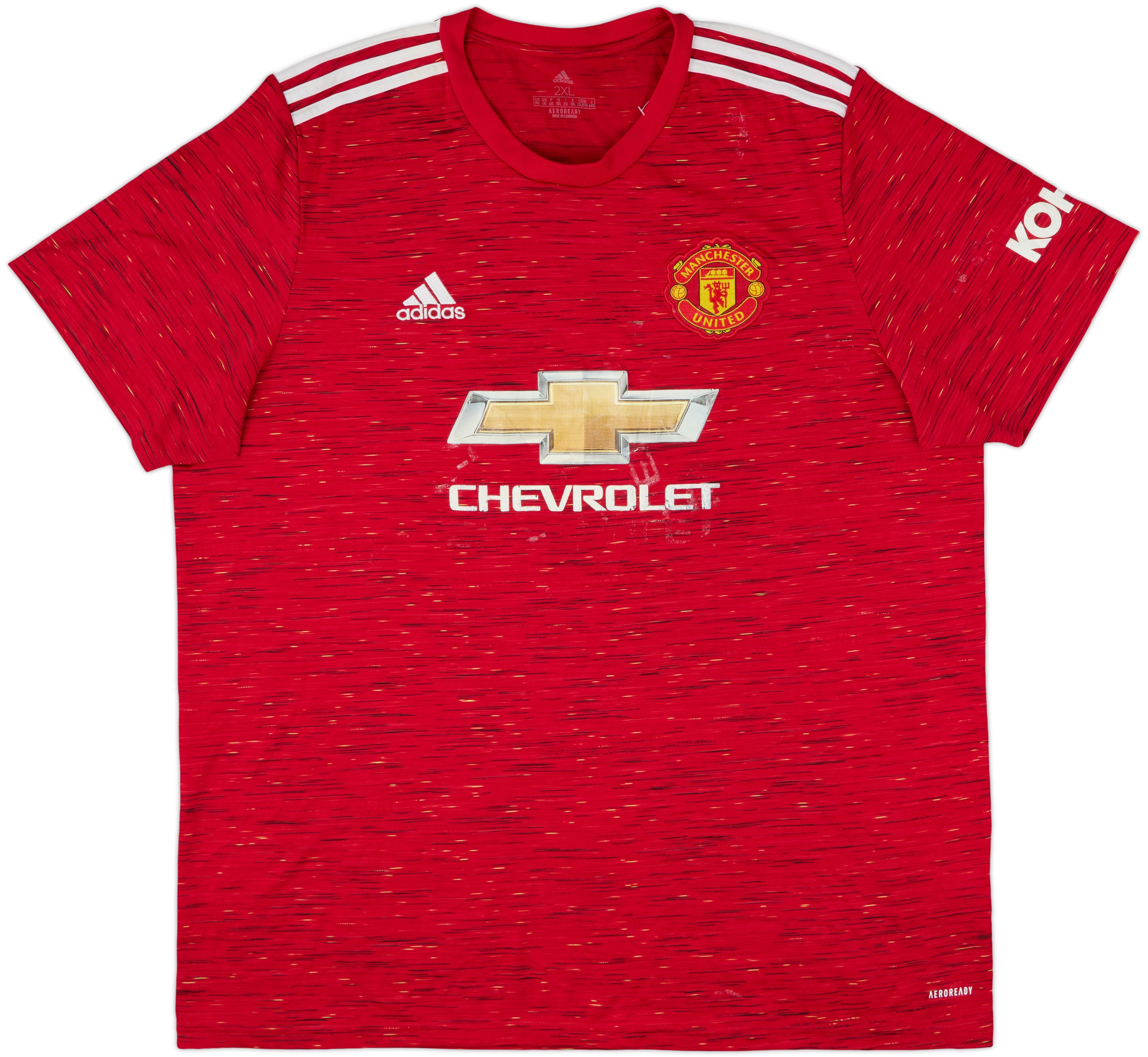 2020-21 Manchester United Home Shirt - 5/10 - (XXL)