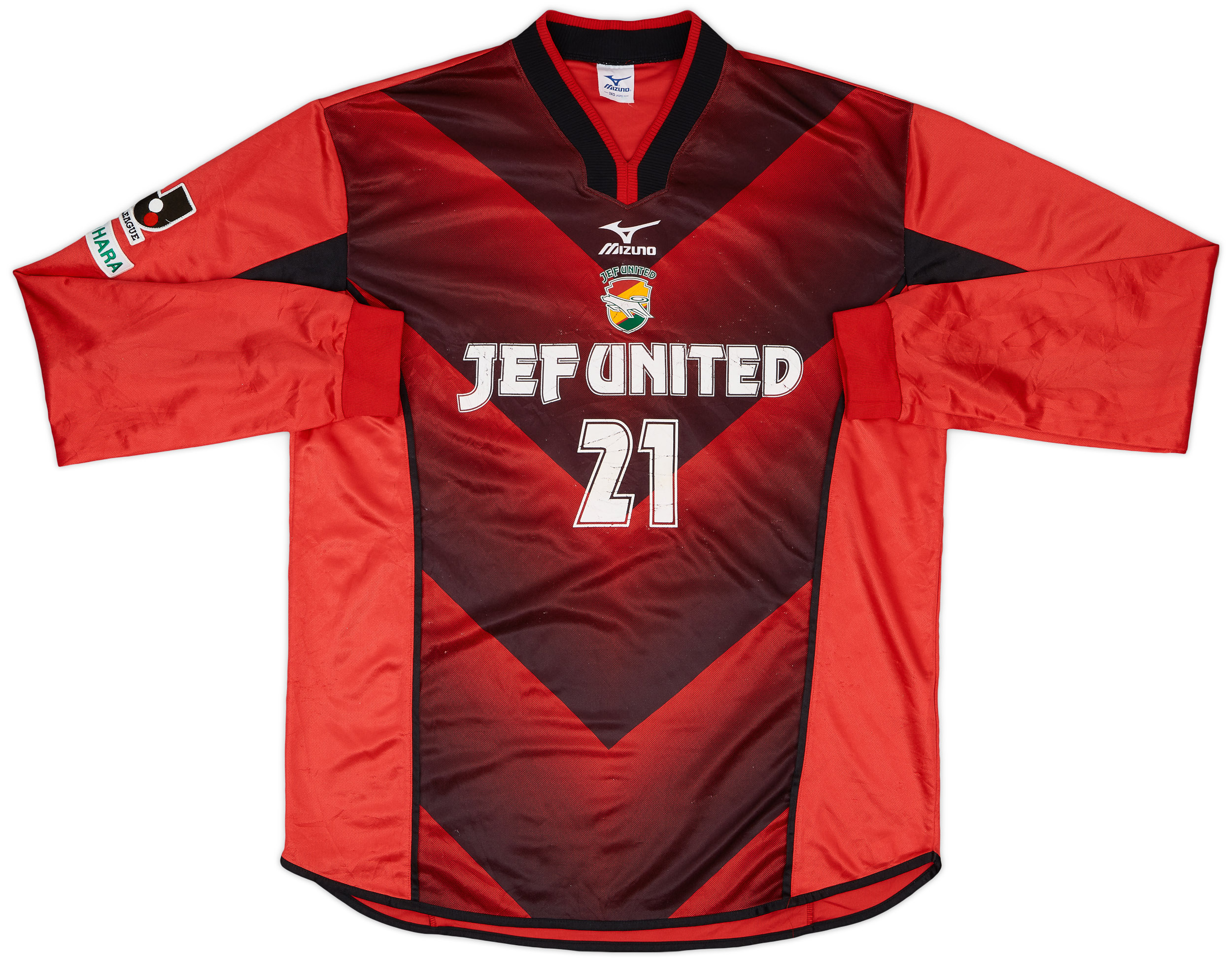 2002-03 JEF United Match Issue GK Shirt #21 (Takagi) 2002-03 JEF United Match Issue GK Shirt #21 (Takagi)