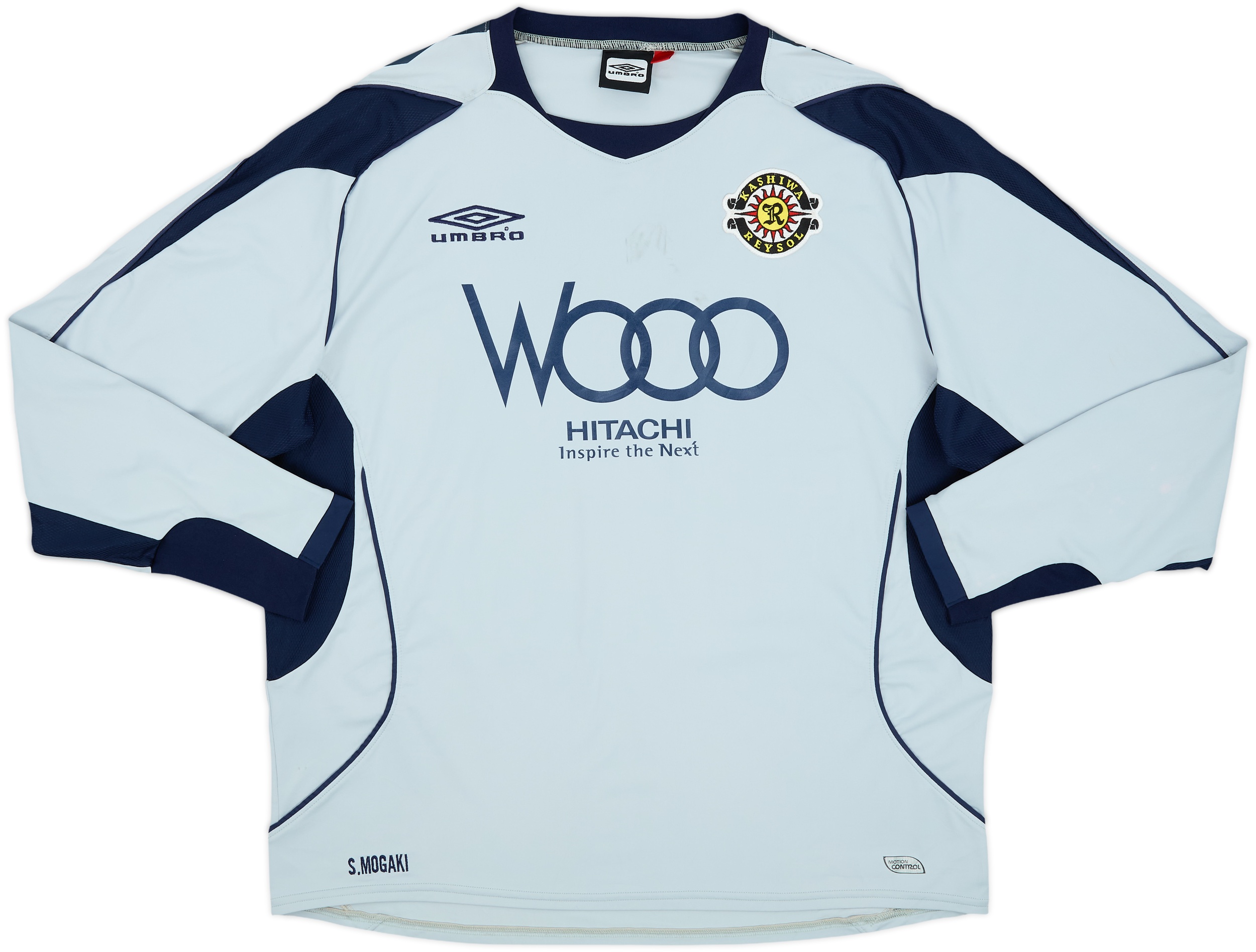 2009 Kashiwa Reysol Umbro Staff Issue Training L/S Shirt S.Mogaki - 7/ ...