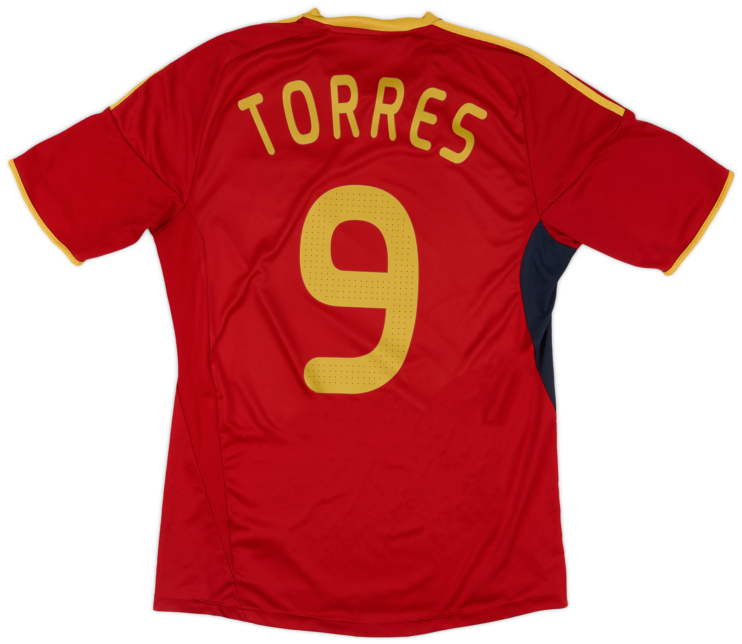 2009 Spain Home Shirt Torres #9 - 8/10 - (M)
