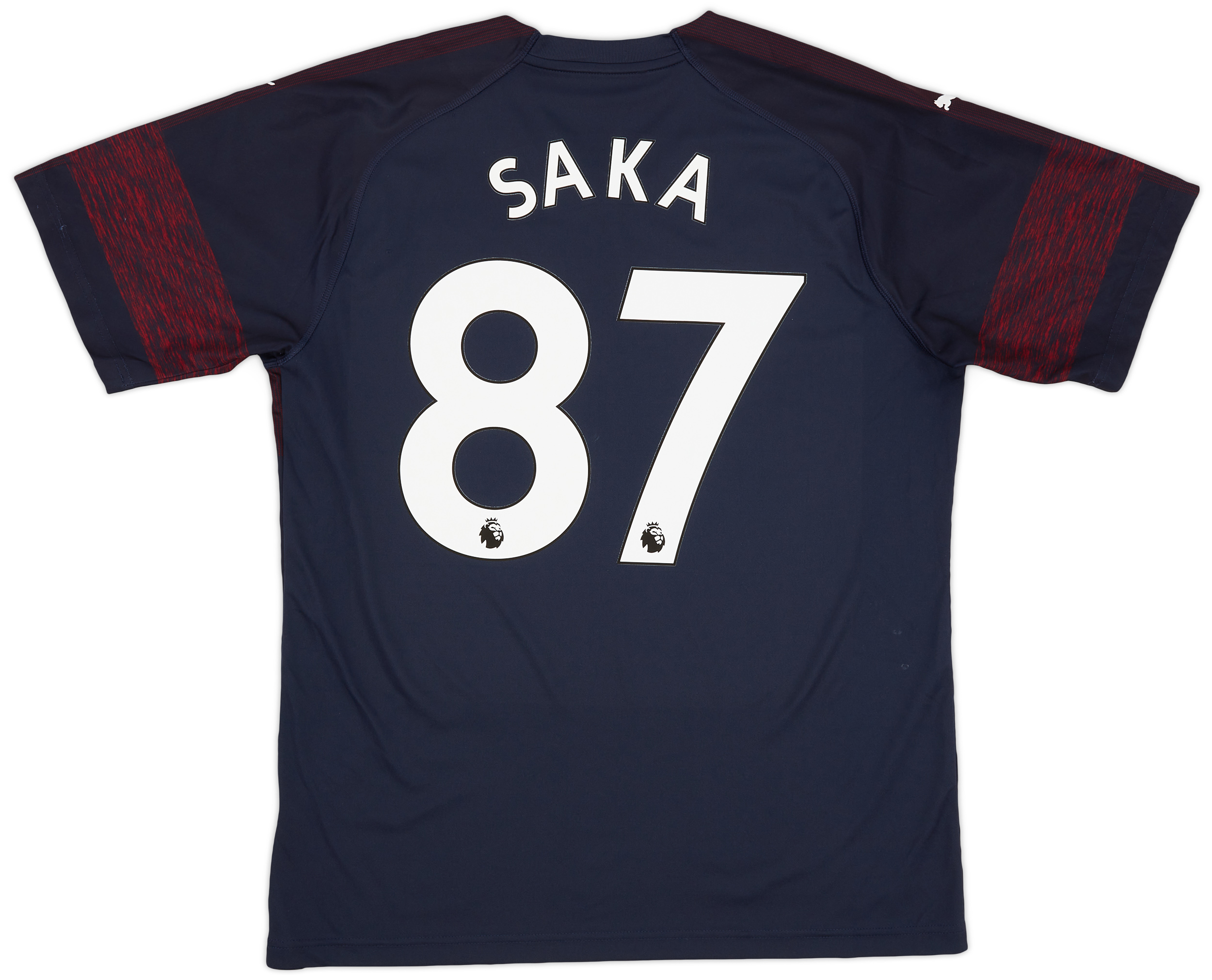 2018-19 Arsenal Away Shirt Saka #87 - 8/10 - (L)