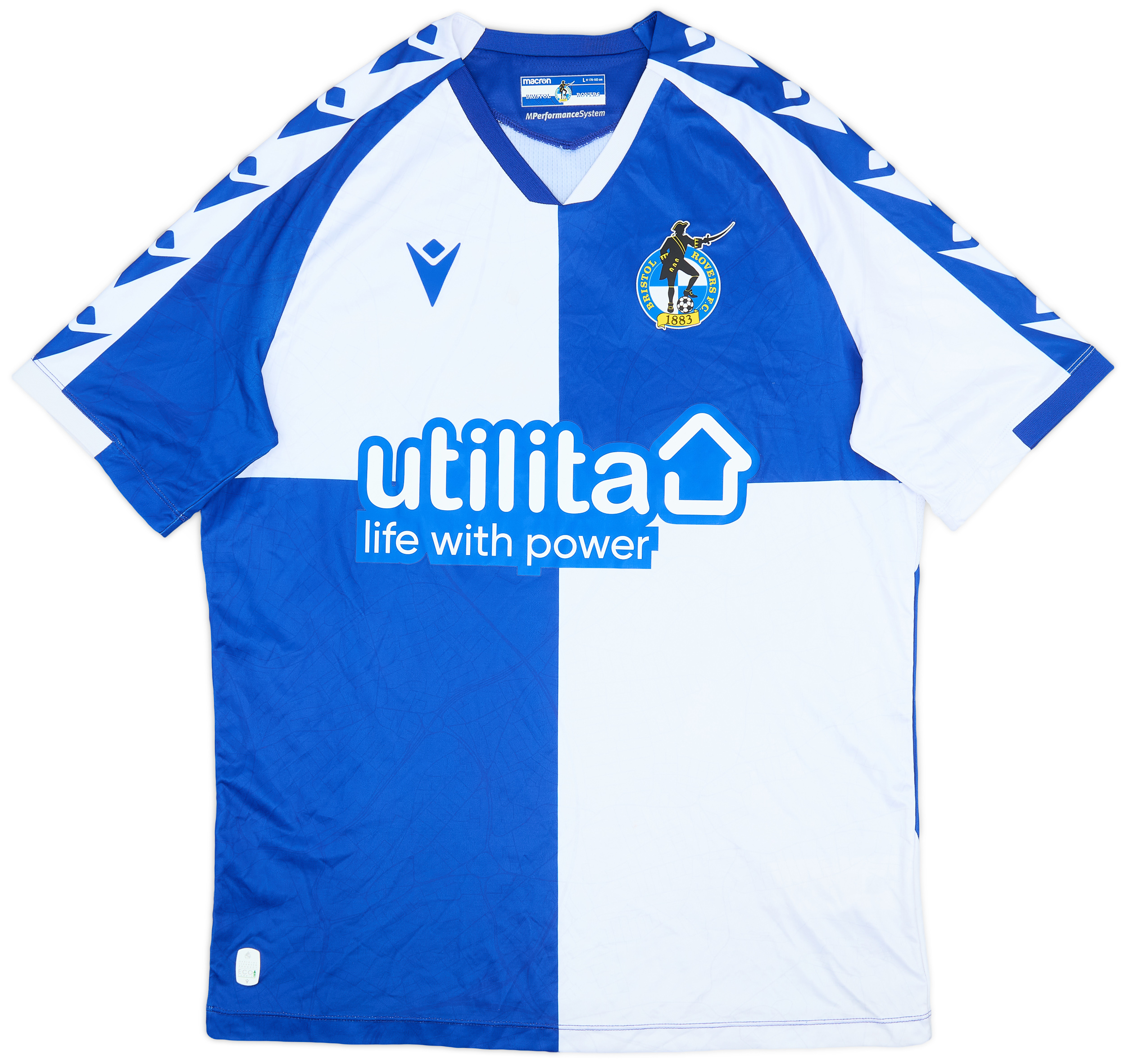2022-23 Bristol Rovers Home Shirt - 9/10 - (L)