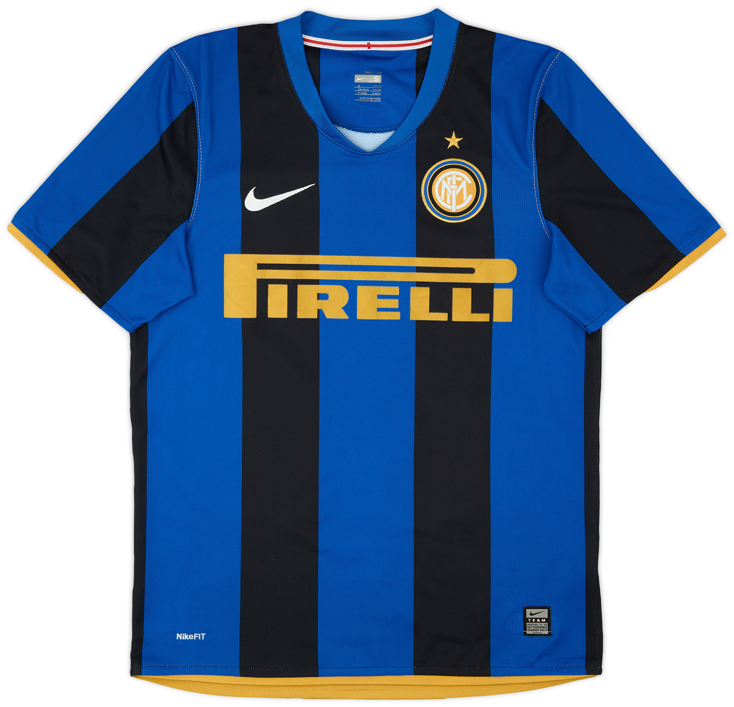 2008-09 Inter Milan Home Shirt - 8/10 - (S)