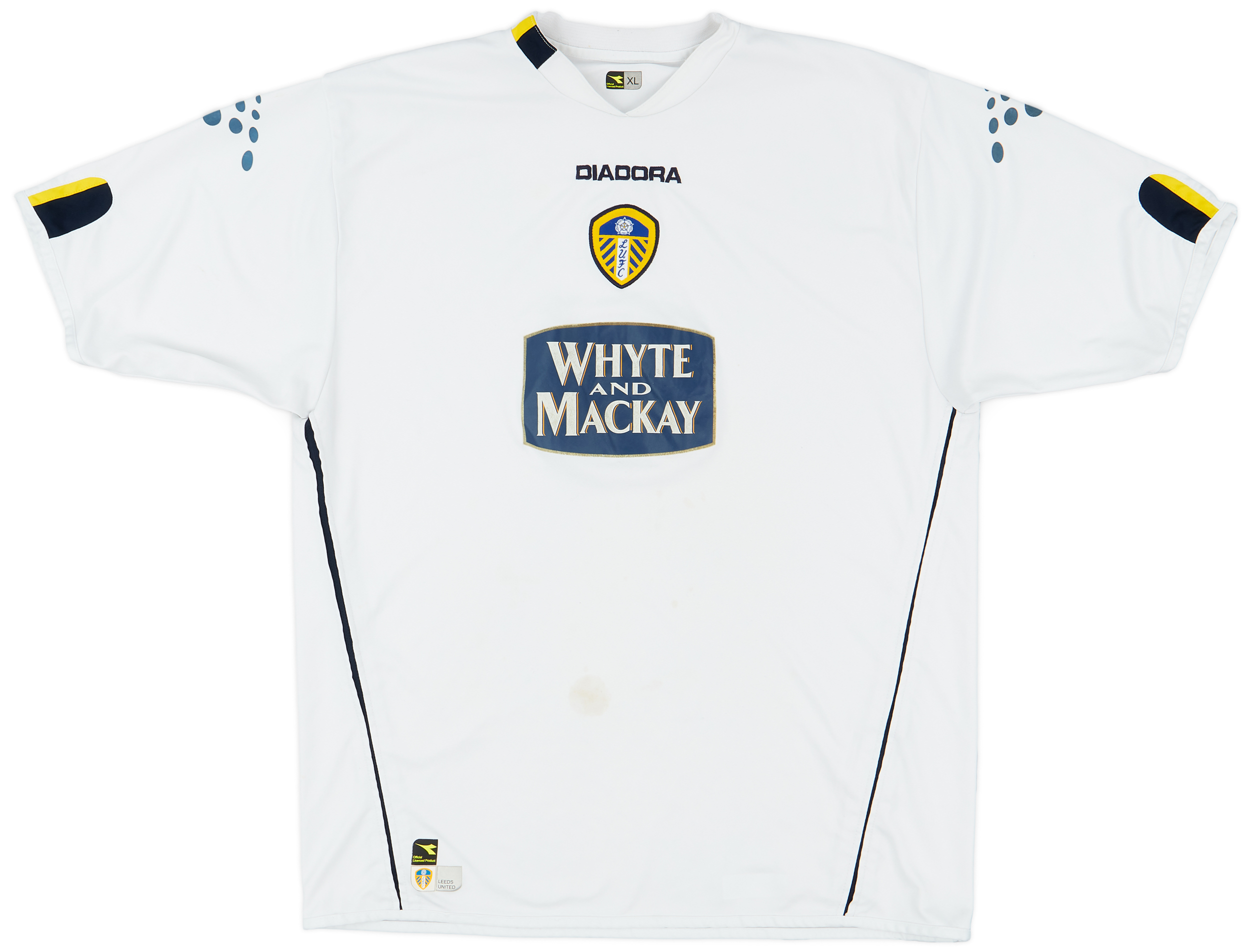 2004-05 Leeds United Home Shirt - 5/10 - (XL)