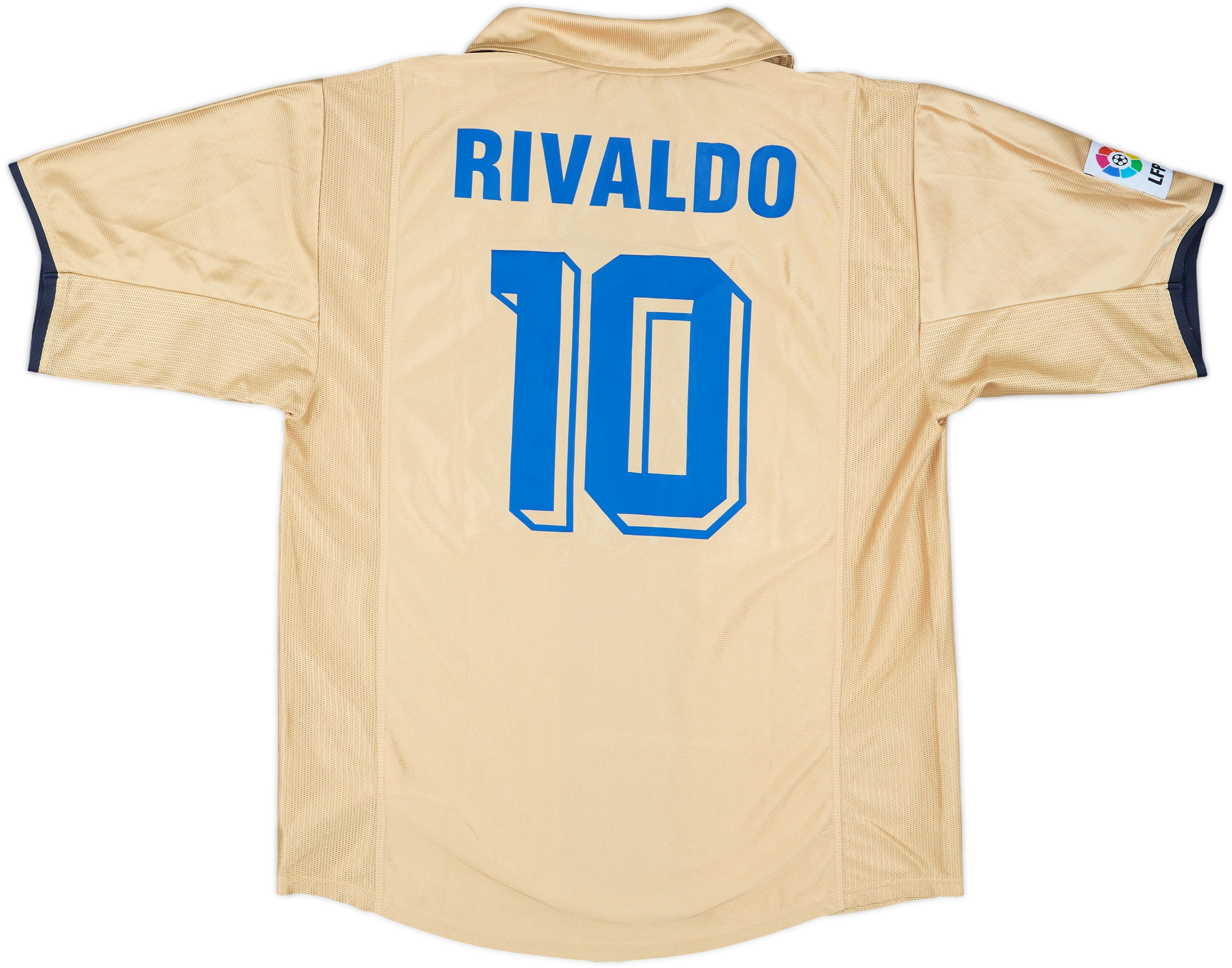2001-03 Barcelona Away Shirt Rivaldo #10 - 7/10 - (M)