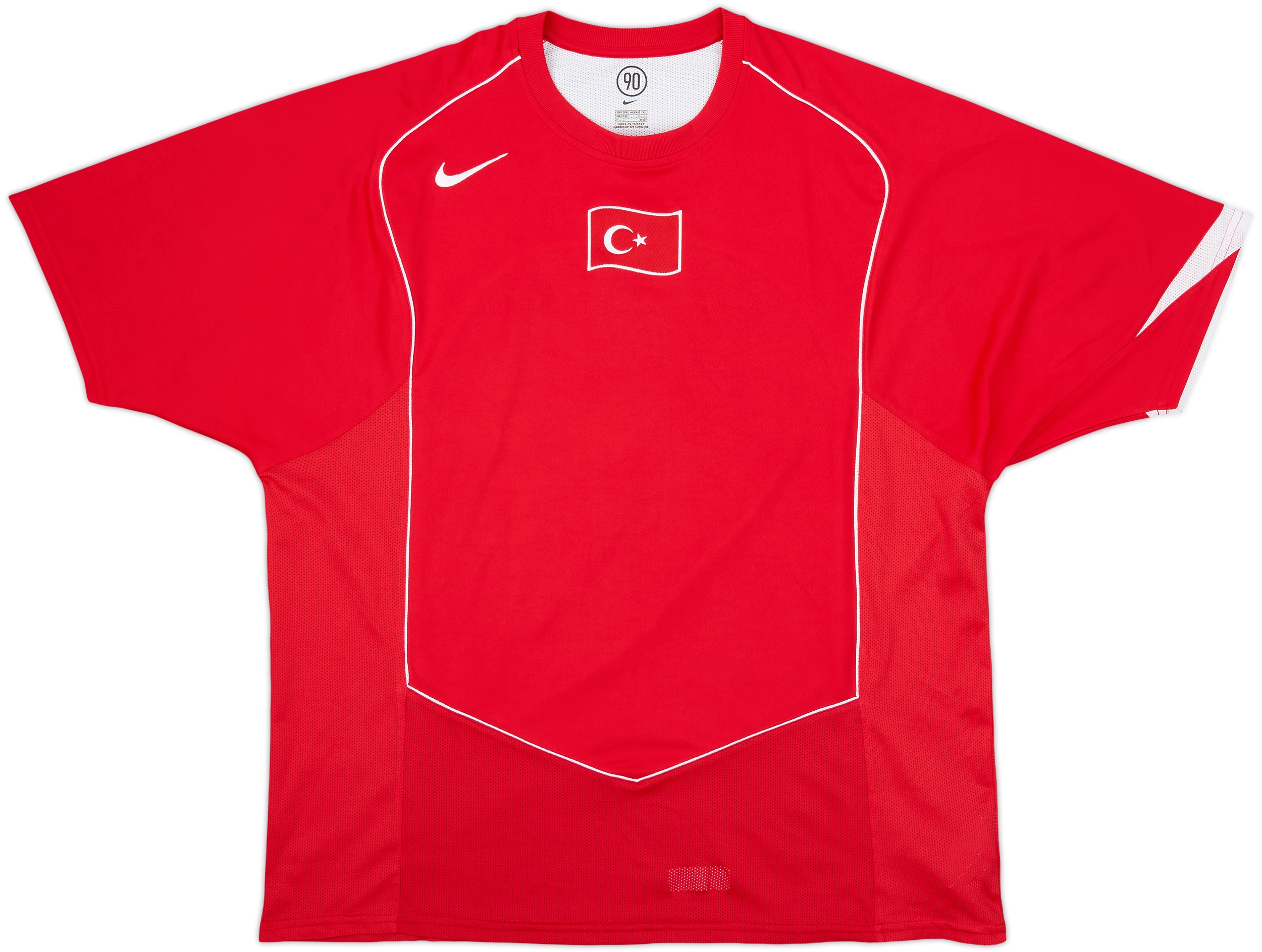 2004-06 Turkey Basic Home Shirt - 9/10 - (XXL)