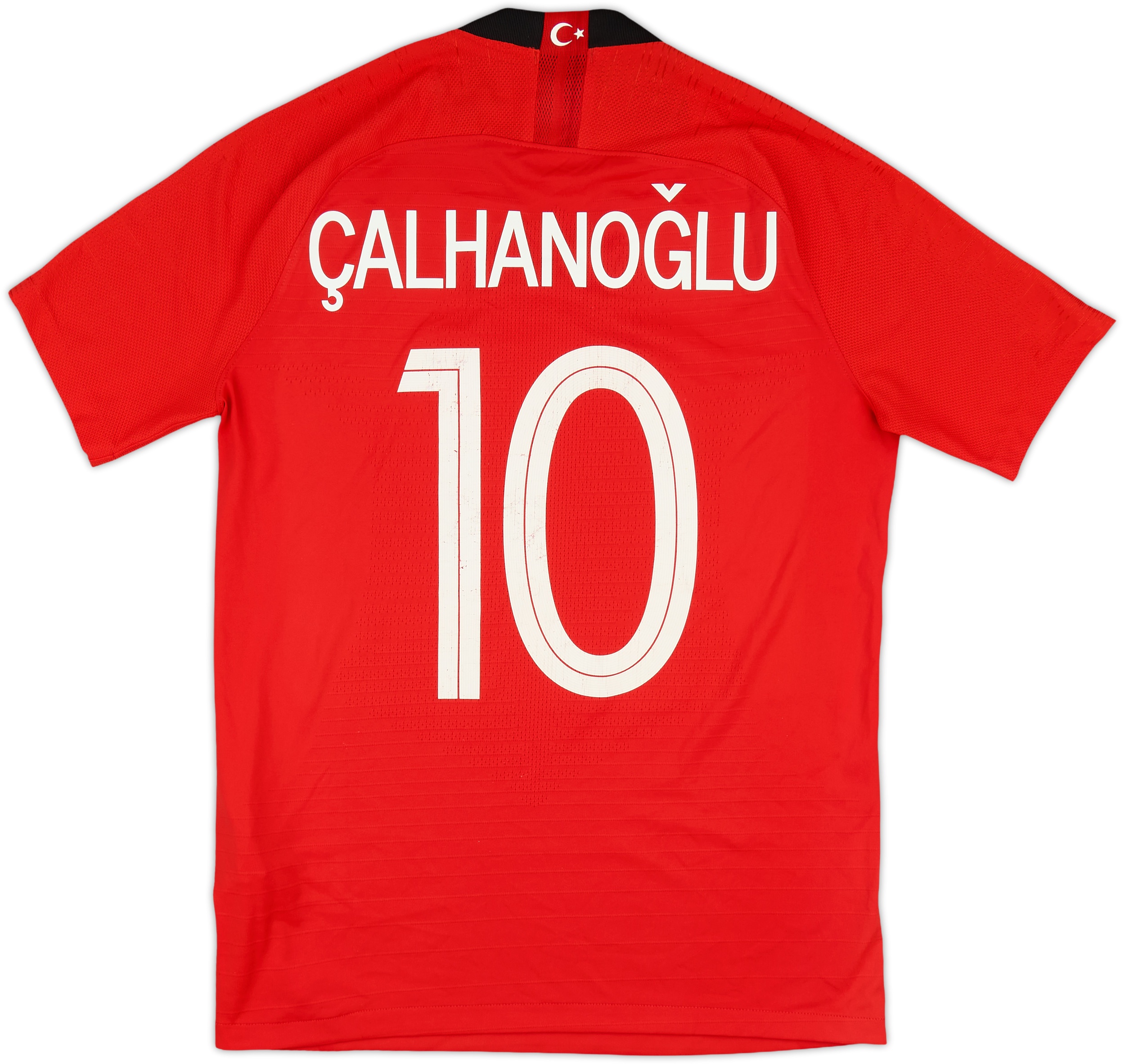 2018-19 Turkey Authentic Home Shirt Calhanoglu #10 - 6/10 - (M)