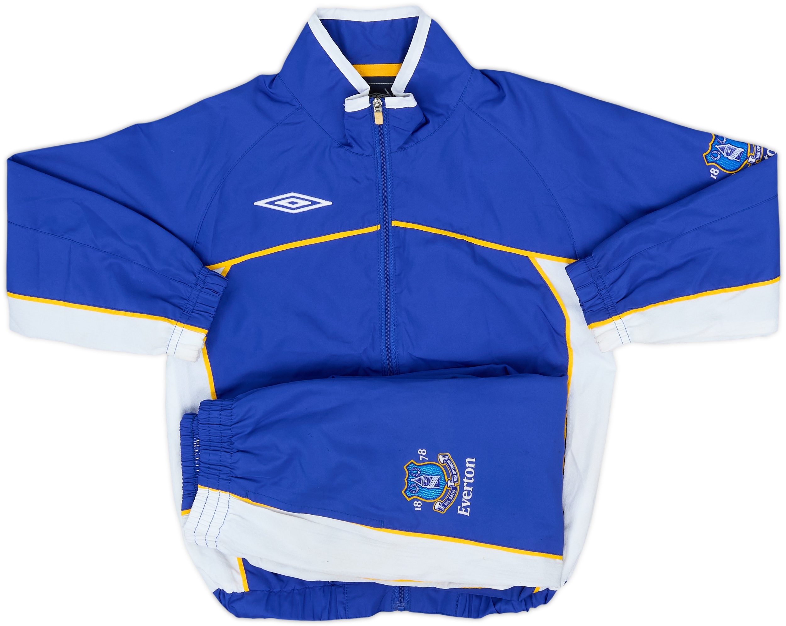 2007-08 Everton Umbro Tracksuit - 7/10 - (4-5 Years)