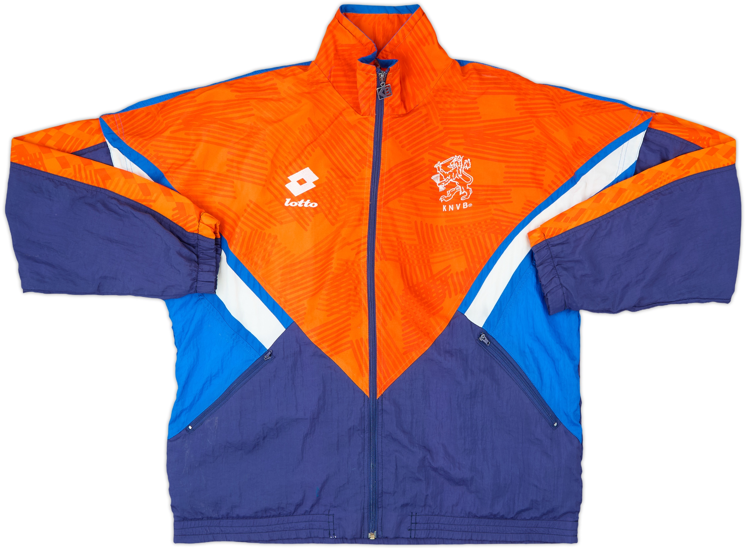 1992-94 Netherlands Lotto Track Jacket - 10/10 - (XL)