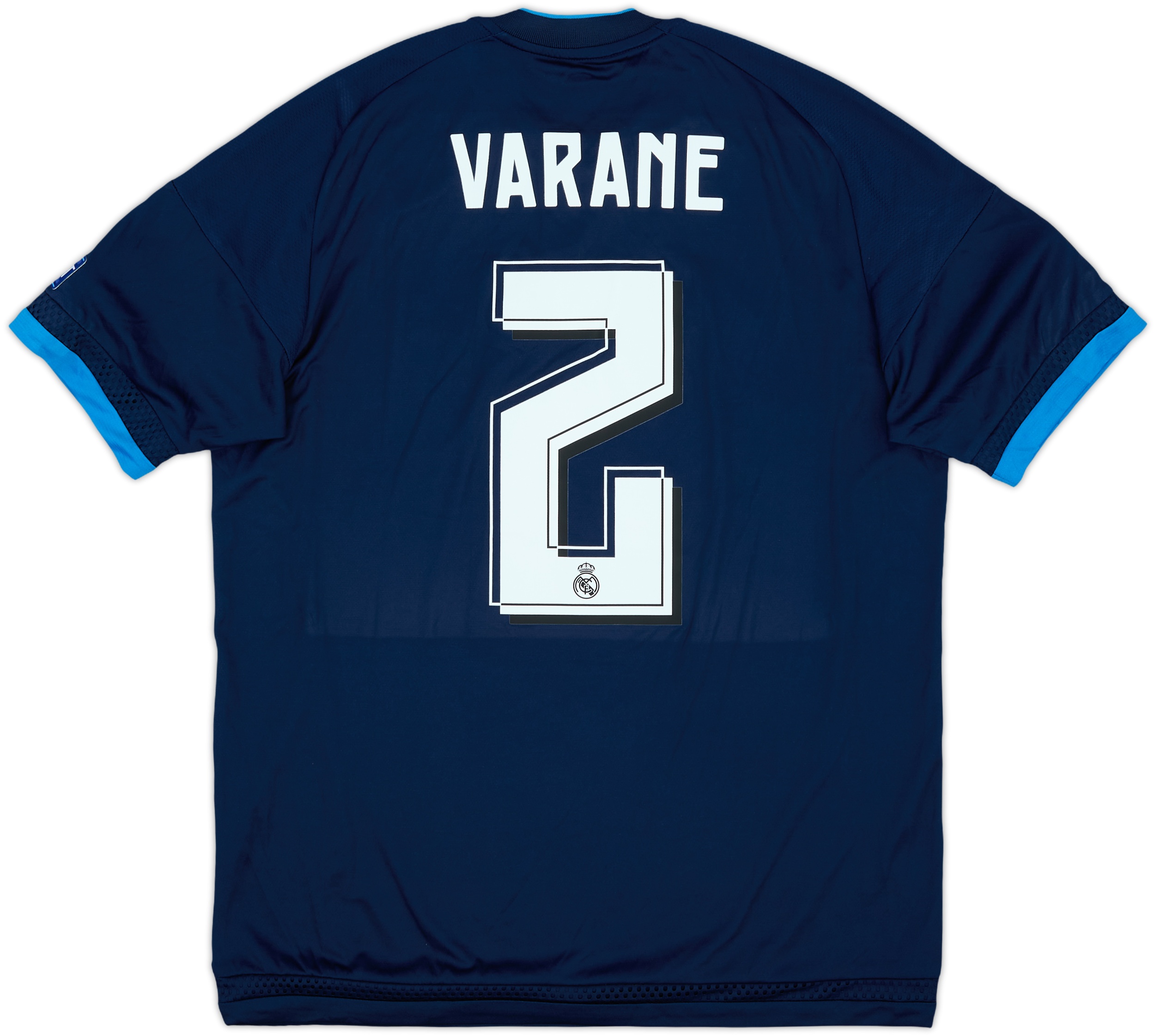 2015-16 Real Madrid Third Shirt Varane #2 (M)