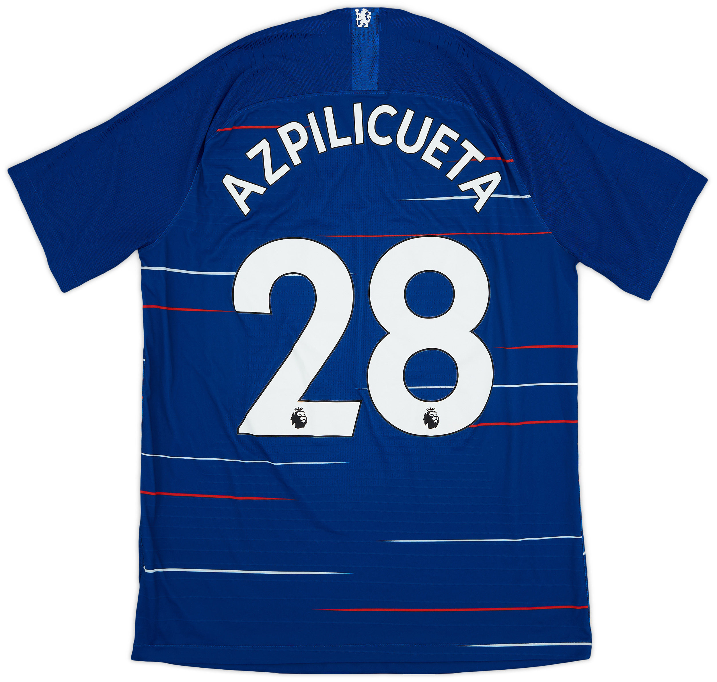 2018-19 Chelsea Authentic Home Shirt Azpilicueta #28 - 9/10 - (L)