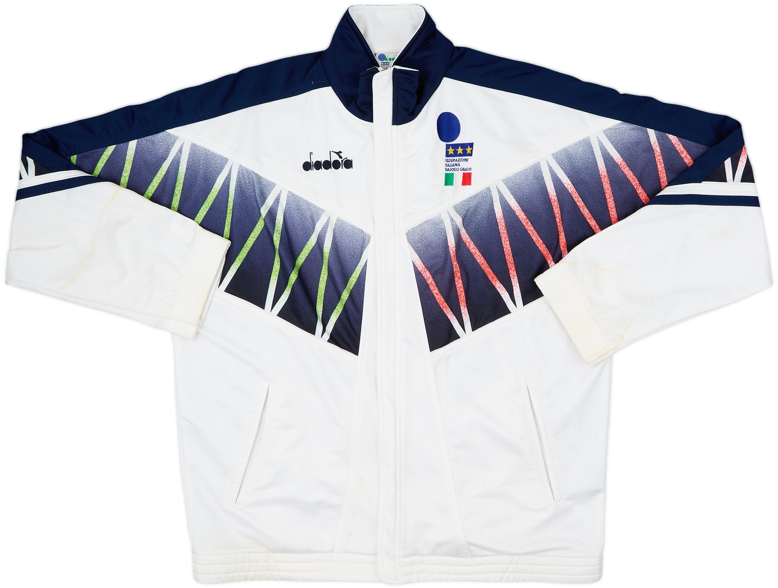 1994 Italy Diadora Track Jacket - 3/10 - (XL)