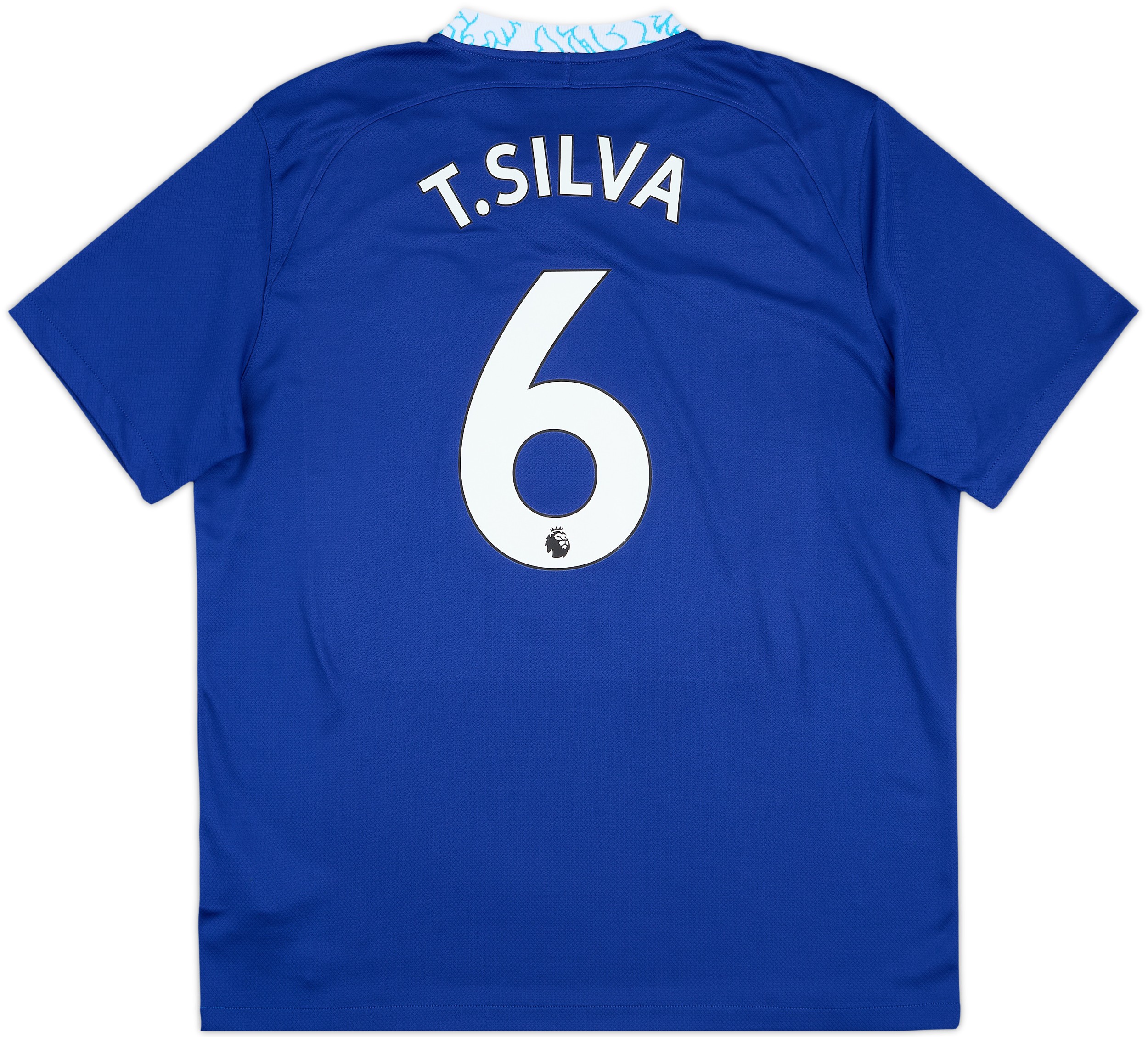 2022-23 Chelsea Home Shirt T.Silva #6 - 9/10 - (XL)