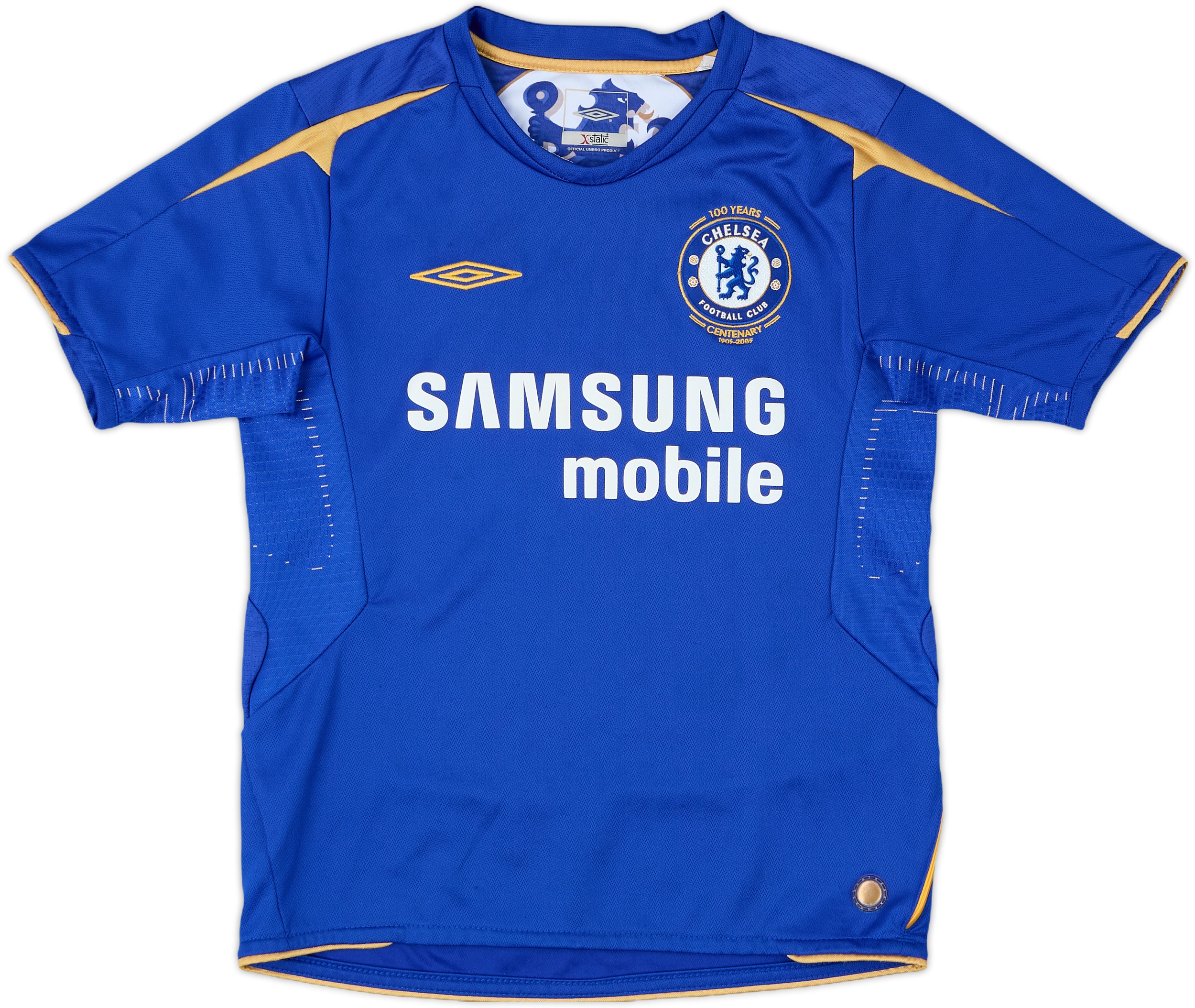 2005-06 Chelsea Centenary Home Shirt - 8/10 - (S.Boys)