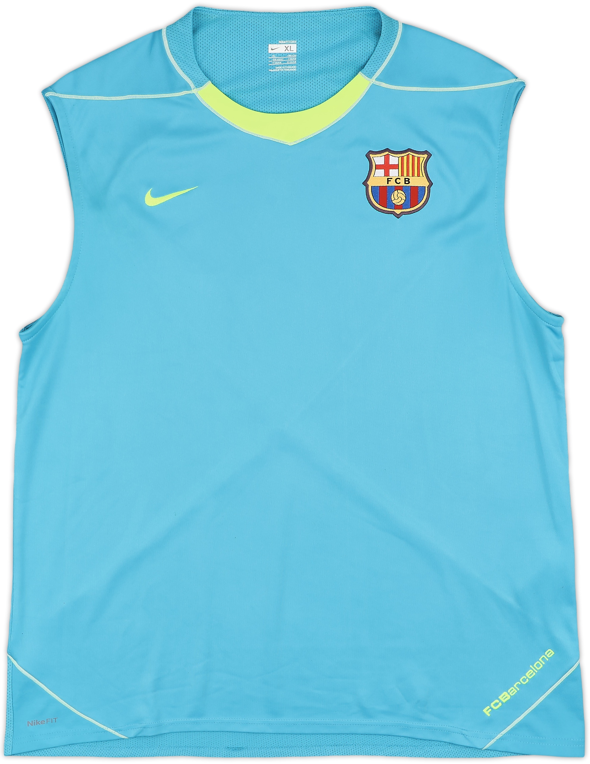 2007-08 Barcelona Nike Training Vest - 8/10 - (XL)