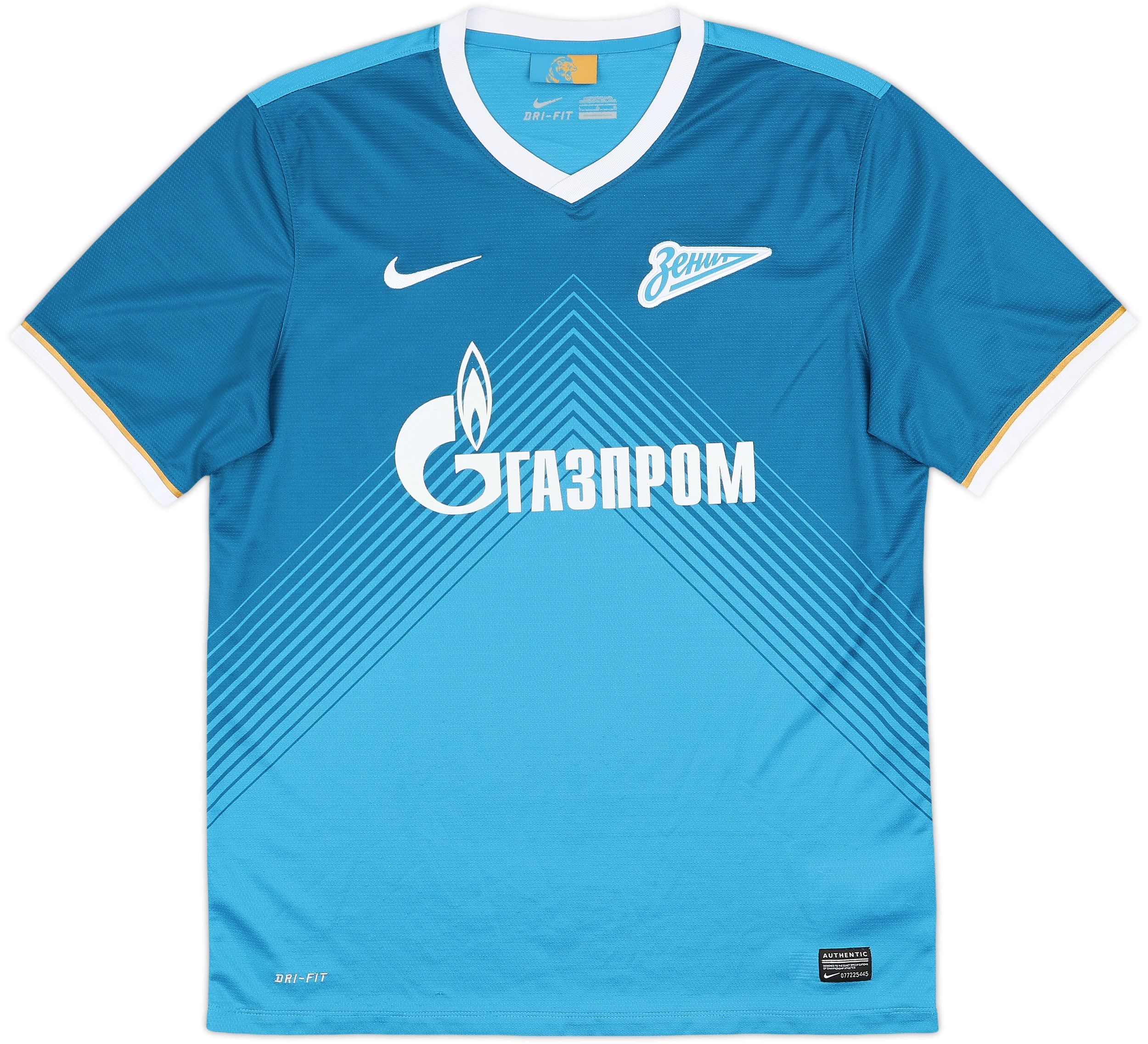 2013-14 Zenit St. Petersburg Home Shirt - 9/10 - (L)