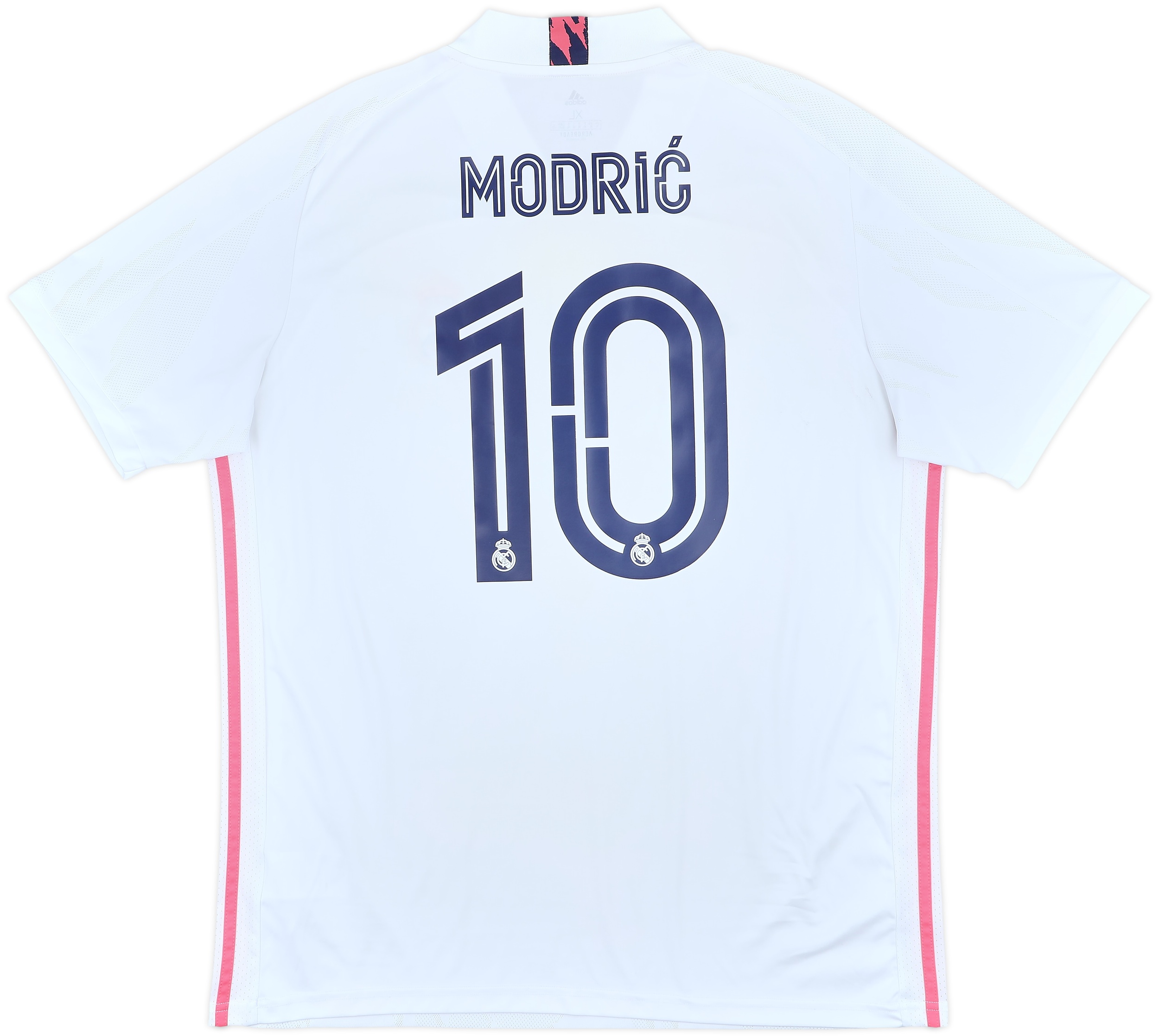 2020-21 Real Madrid Home Shirt Modric #10 - 7/10 - (XL)