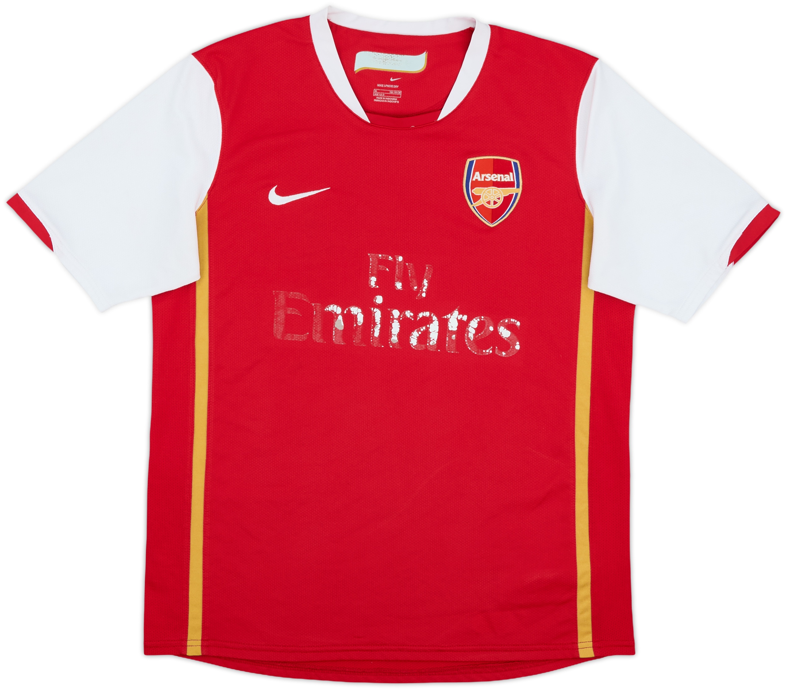 2006-08 Arsenal Home Shirt - 4/10 - (XL.Boys)