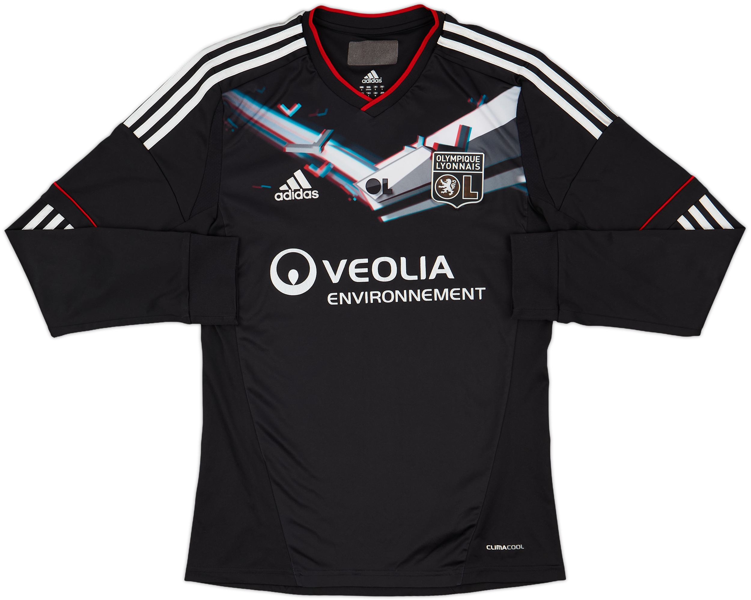 2012-13 Lyon Third L/S Shirt - 6/10 - (S)
