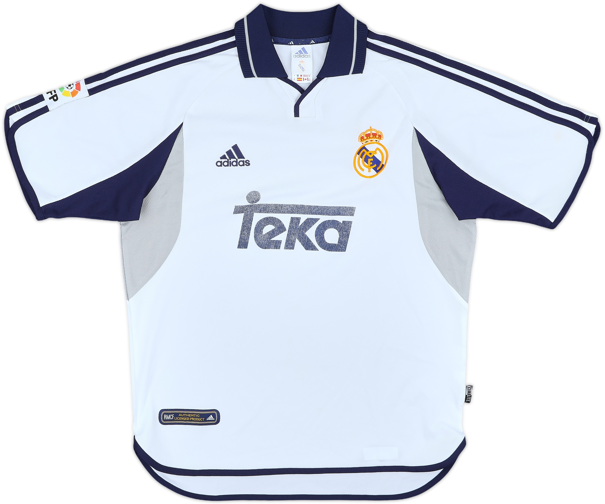 2000-01 Real Madrid Home Shirt - 5/10 - (M)