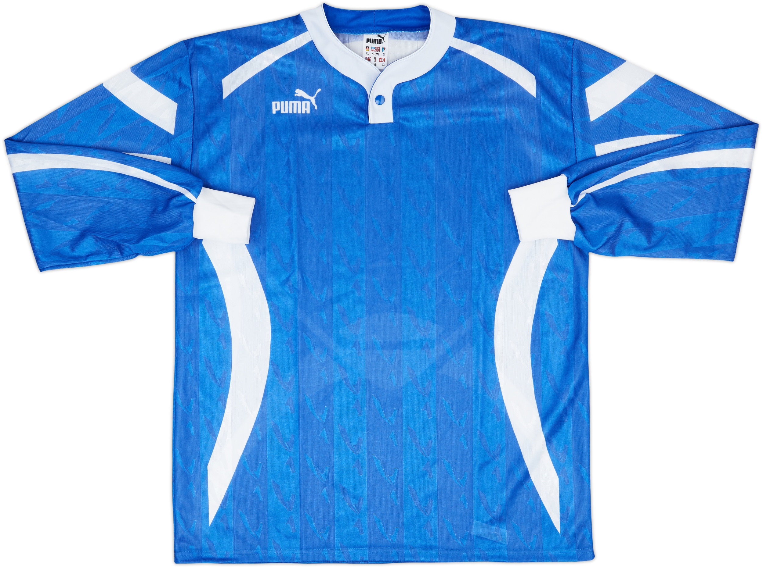 1990s Puma Template L/S Shirt - 10/10 - (XL)