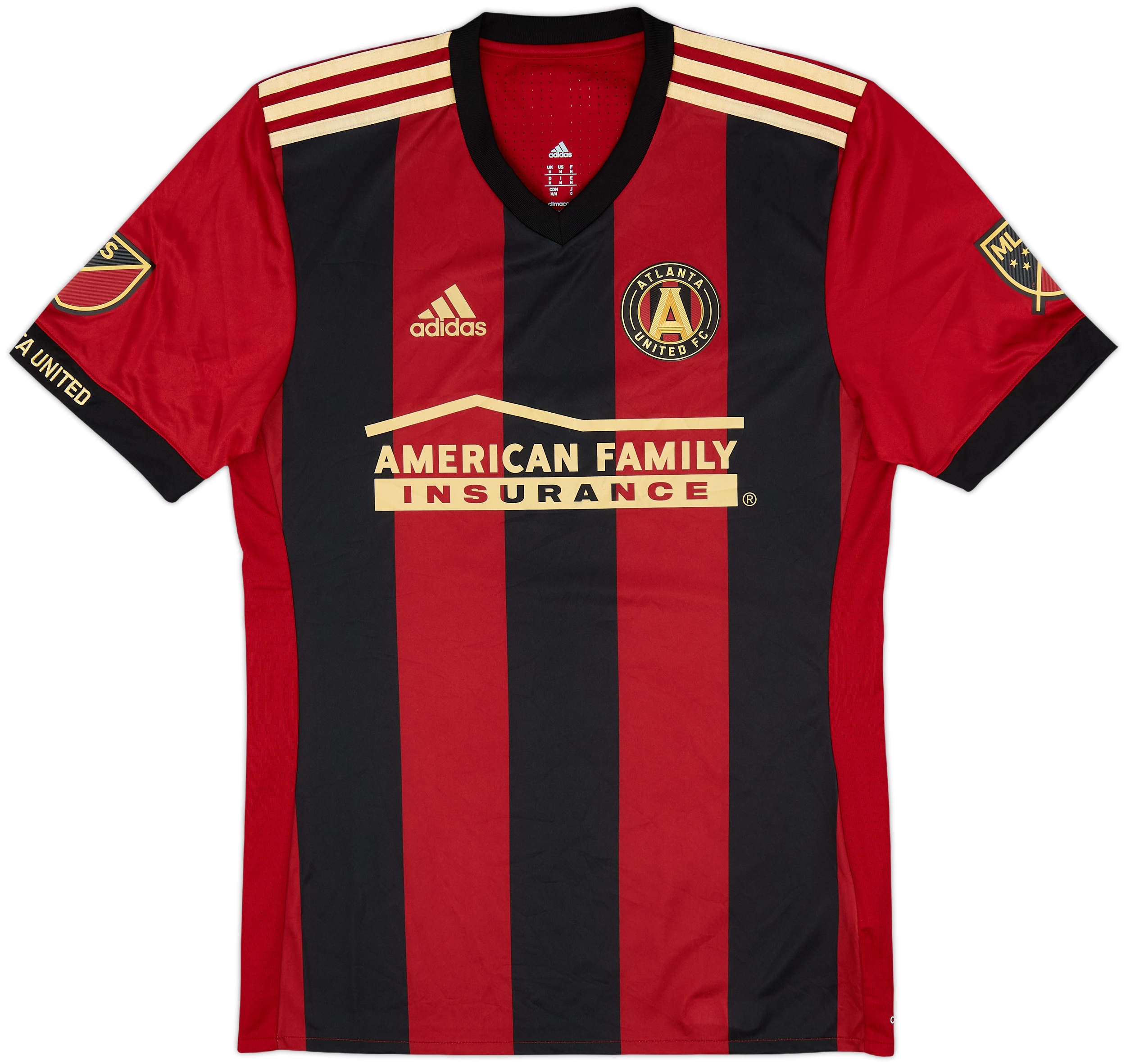 2017 Atlanta United Authentic Home Shirt - 8/10 - (M)
