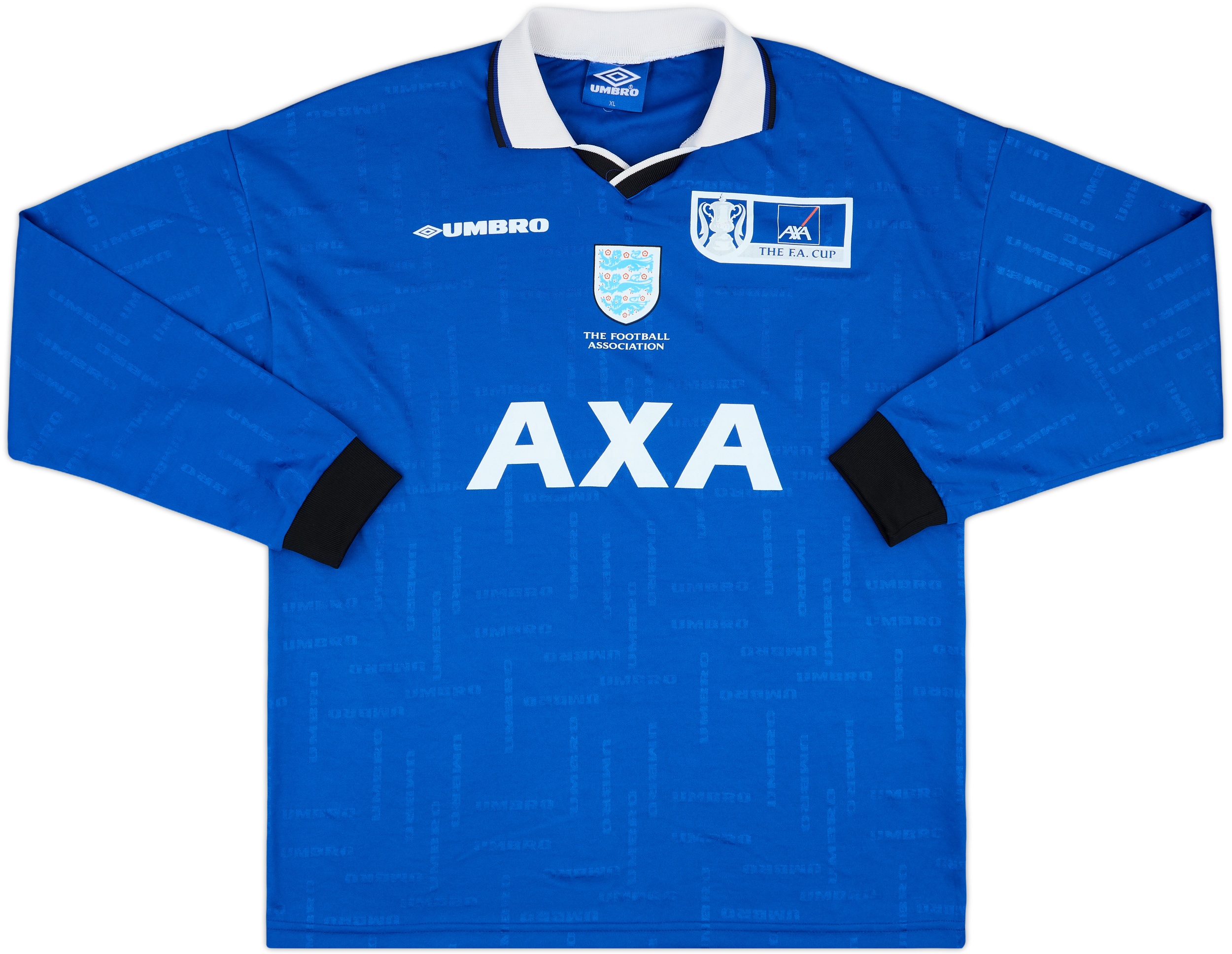 1998-00 FA Cup AXA Roadshow Match Issue L/S Shirt #14
