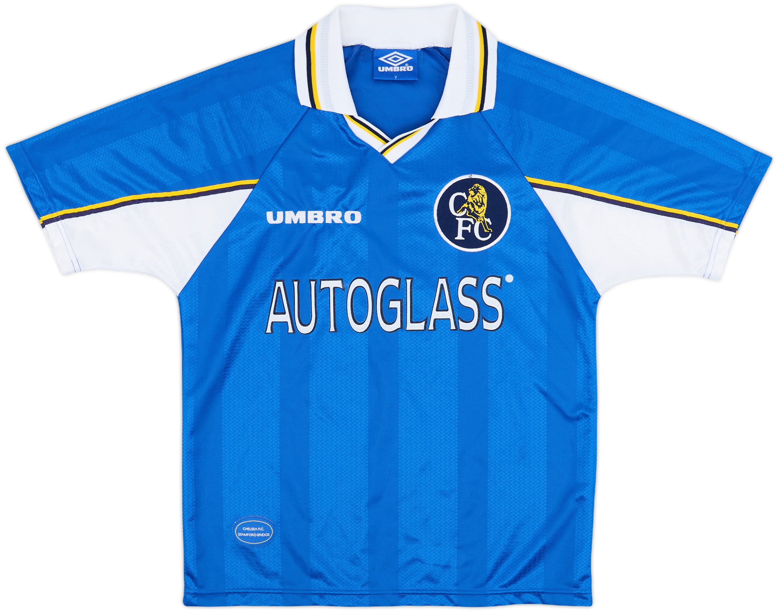 1997-99 Chelsea Home Shirt - 8/10 - (Y)