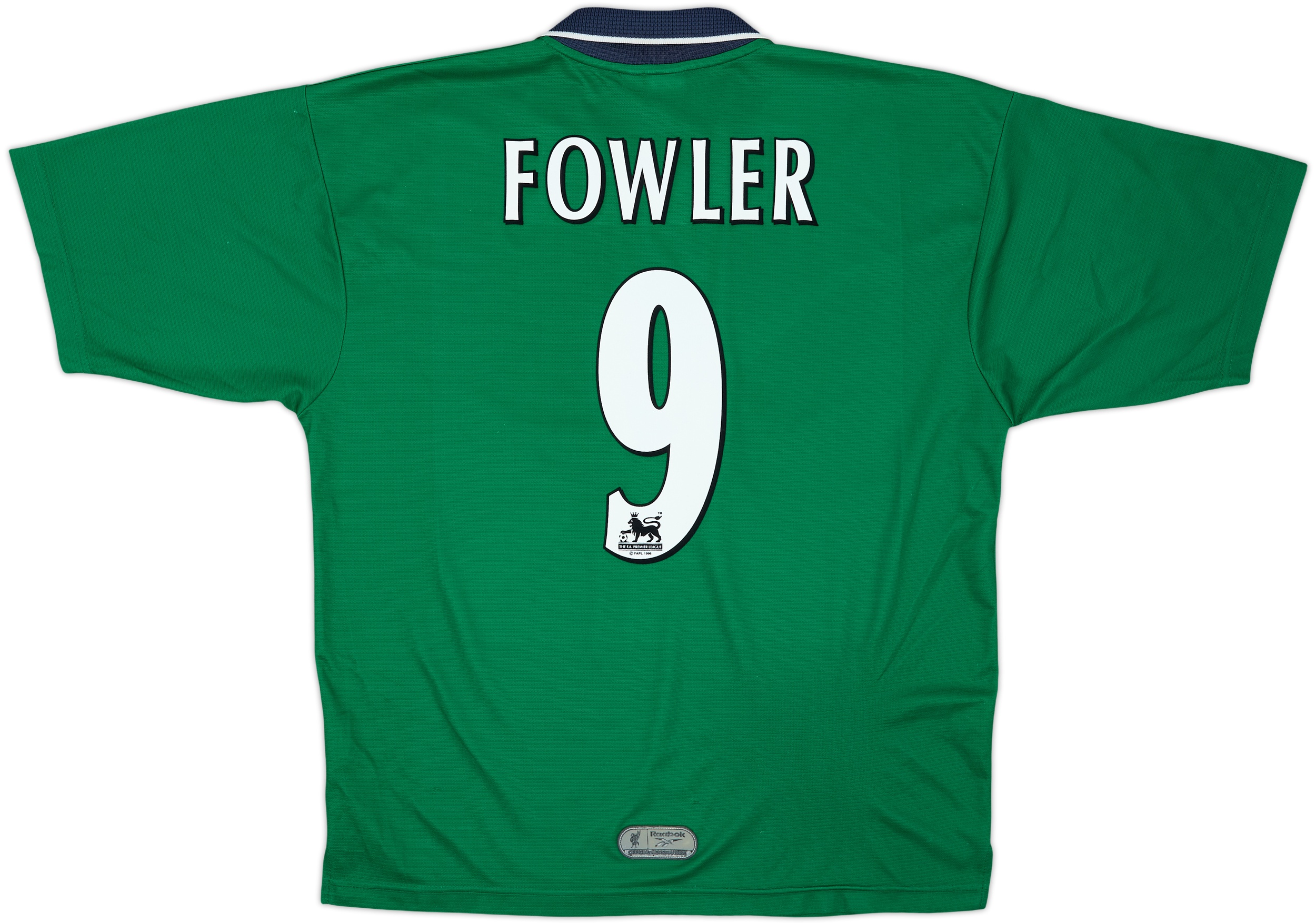 1999-00 Liverpool Away Shirt Fowler #9 - 6/10 - (L)