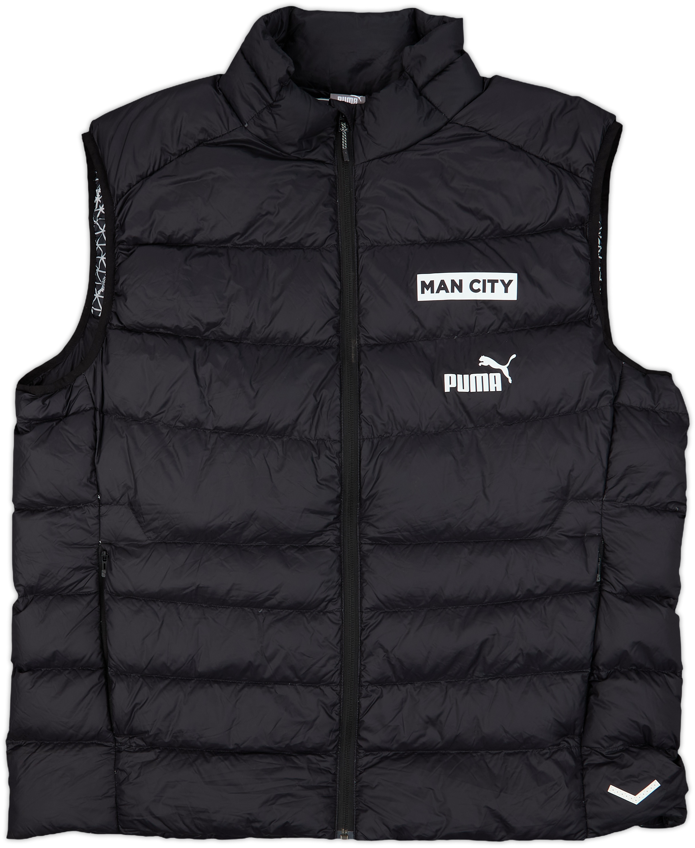 2022-23 Manchester City Puma Casuals Padded Gilet/Vest - 10/10 - (XXL)