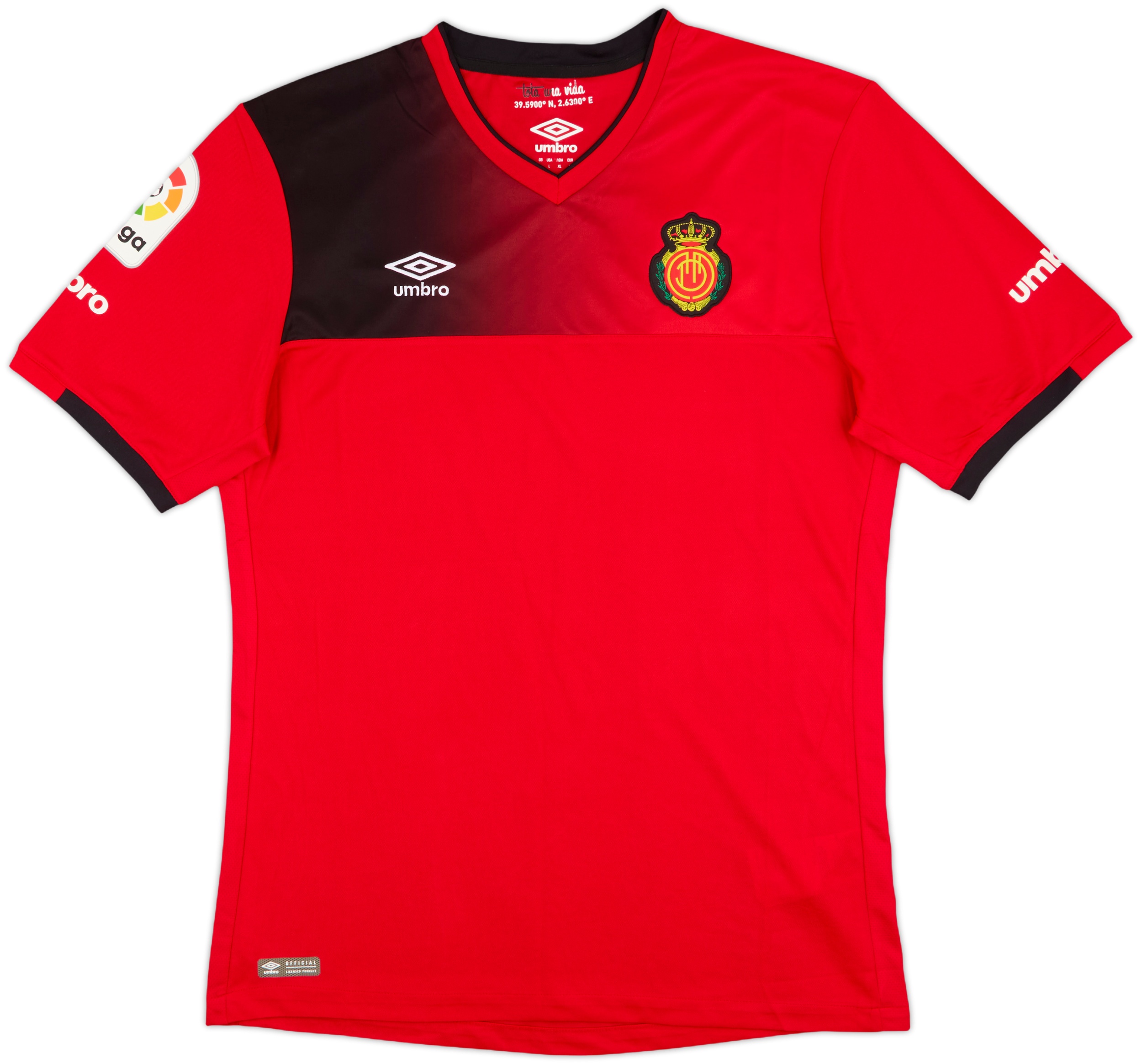 2016-17 Mallorca Home Shirt - 7/10 - (L)