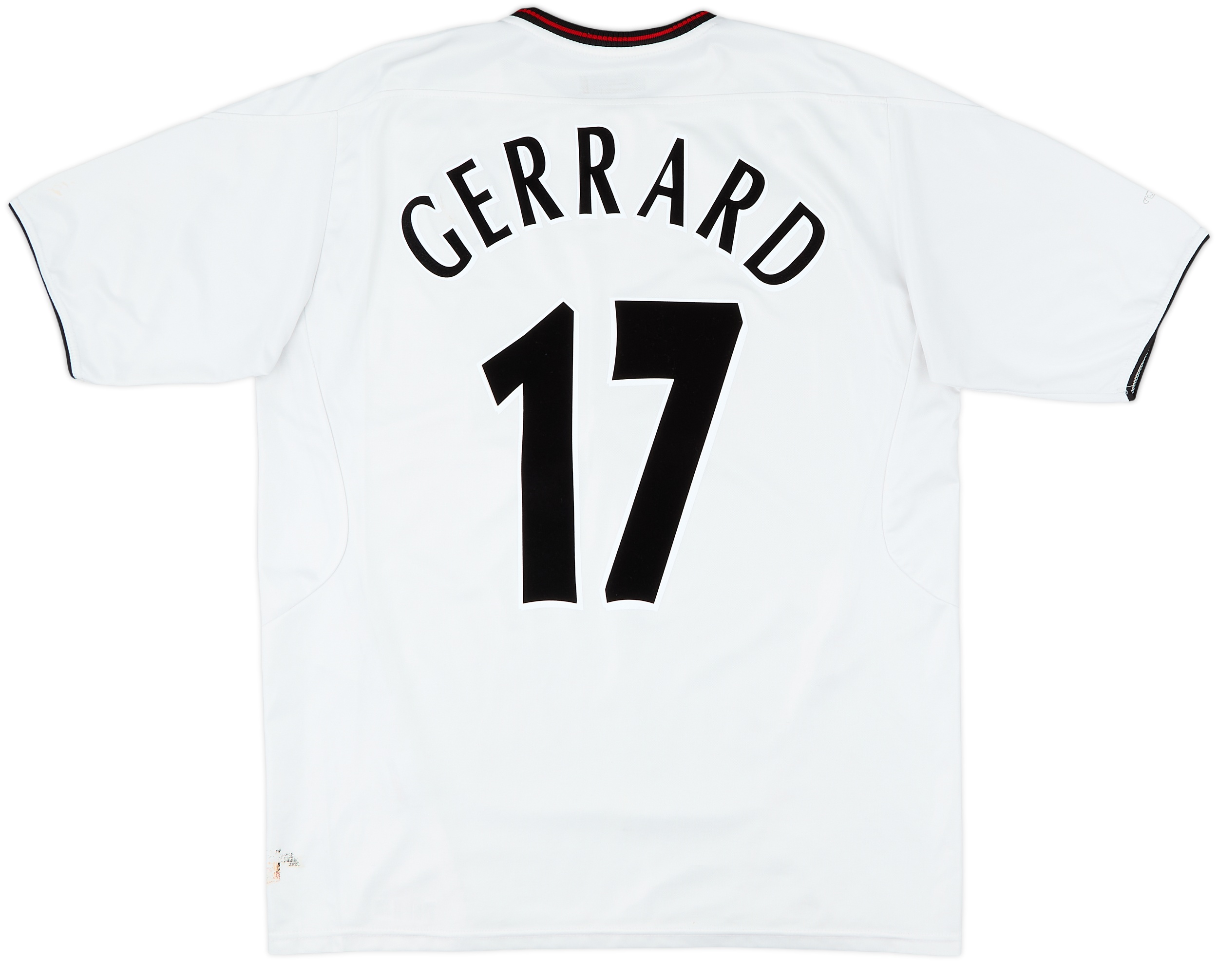 2003-04 Liverpool Away Shirt Gerrard #17 - 6/10 - (XL)