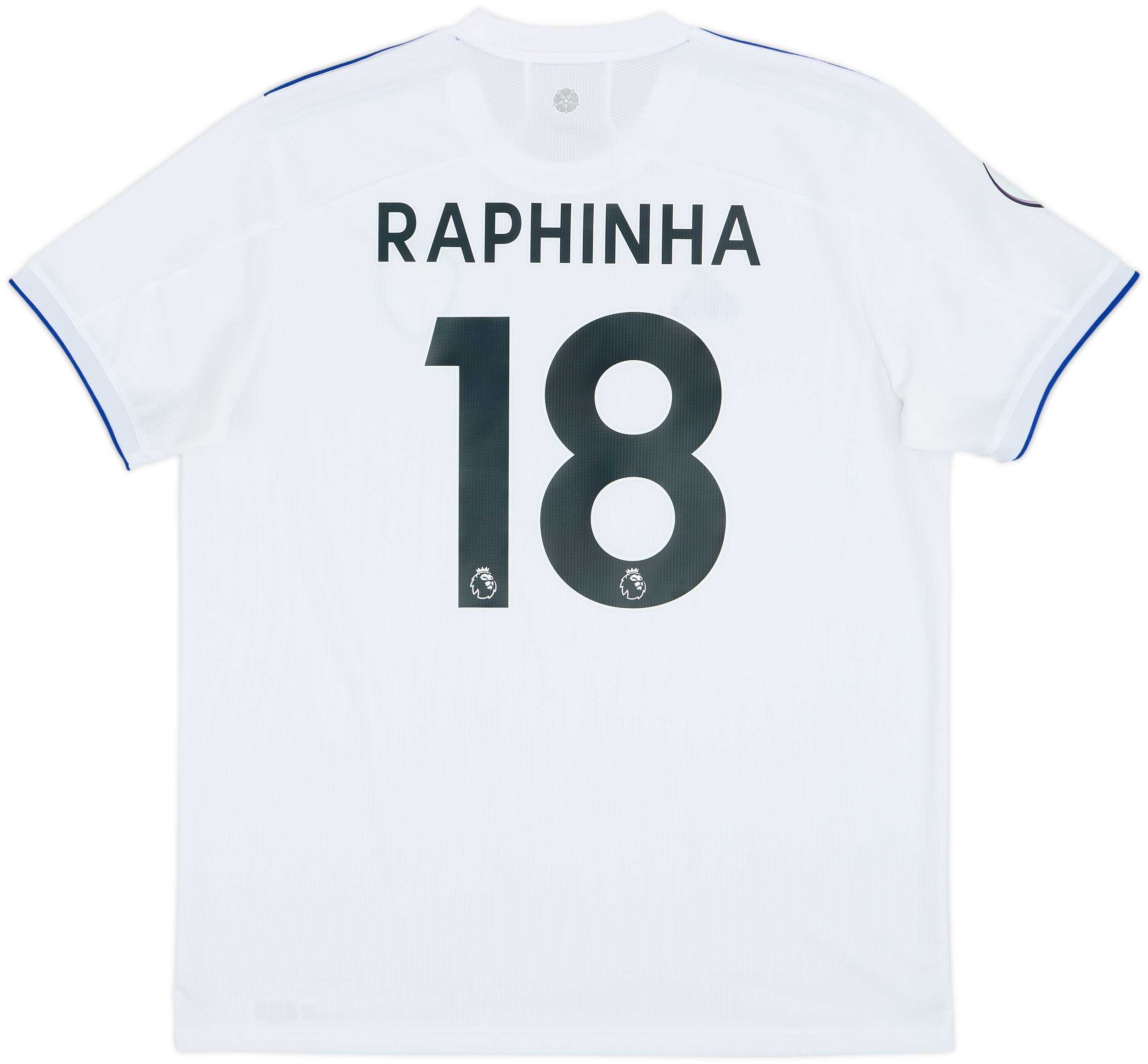 2020-21 Leeds United Home Shirt Raphinha #18 - 10/10 - (XL)