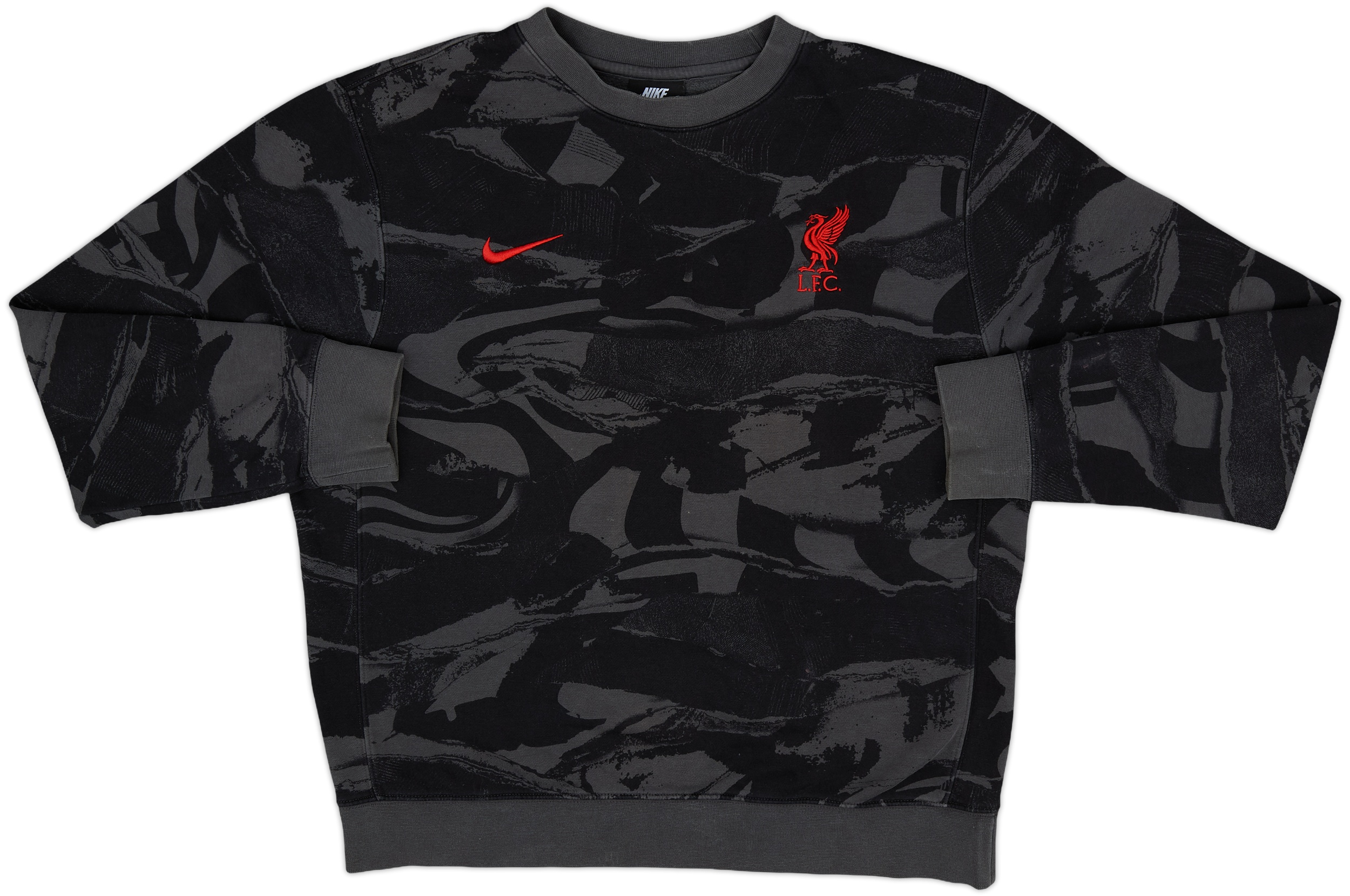 2020-21 Liverpool Nike Drill Top - 10/10 - (M)