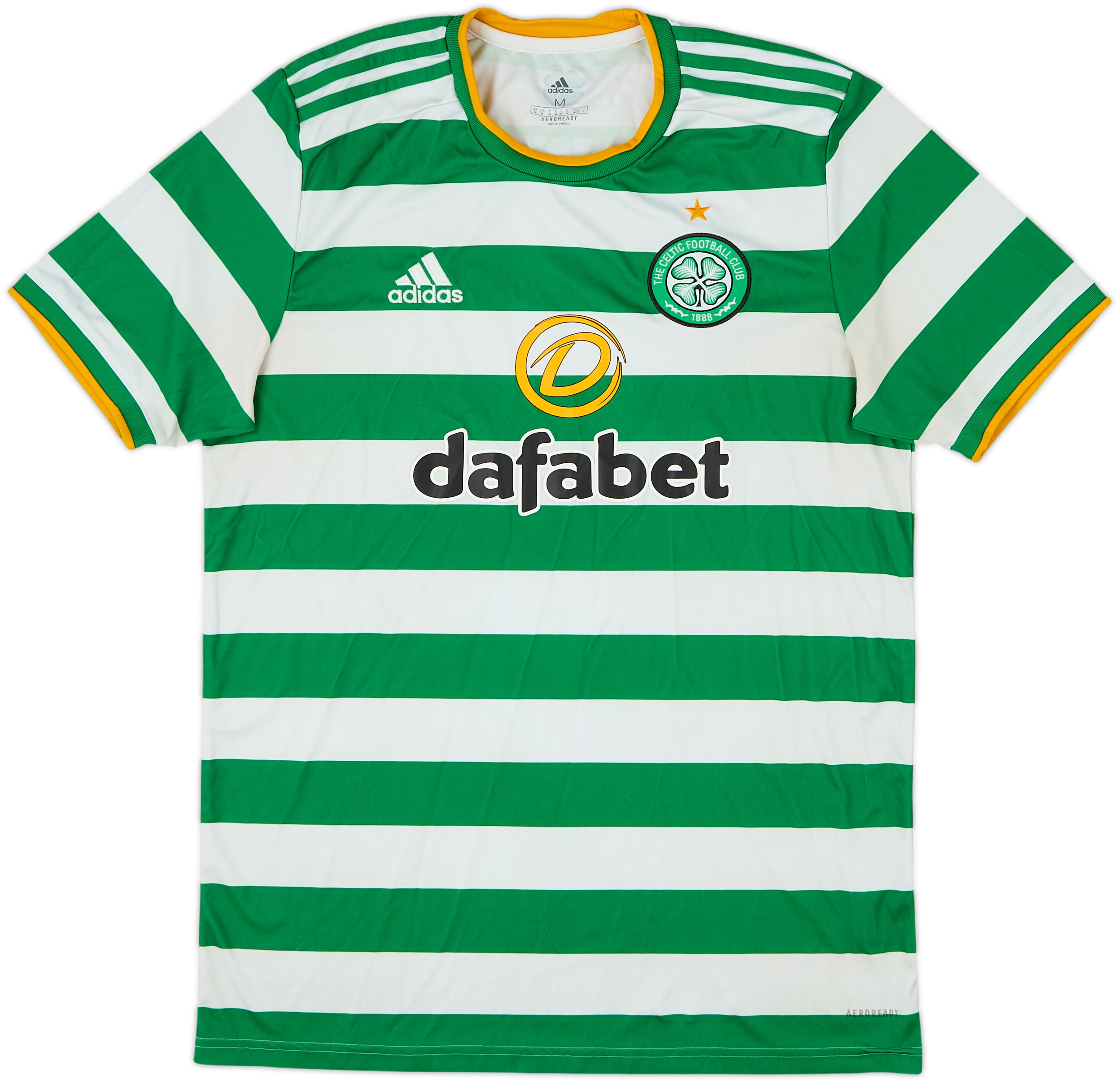 2020-21 Celtic Home Shirt - 4/10 - (M)