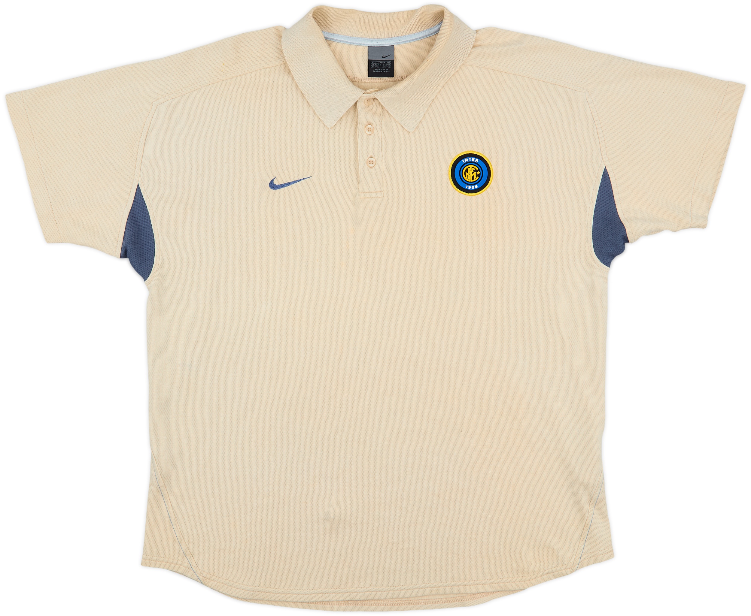 2002-03 Inter Milan Nike Polo Shirt - 8/10 - (L)
