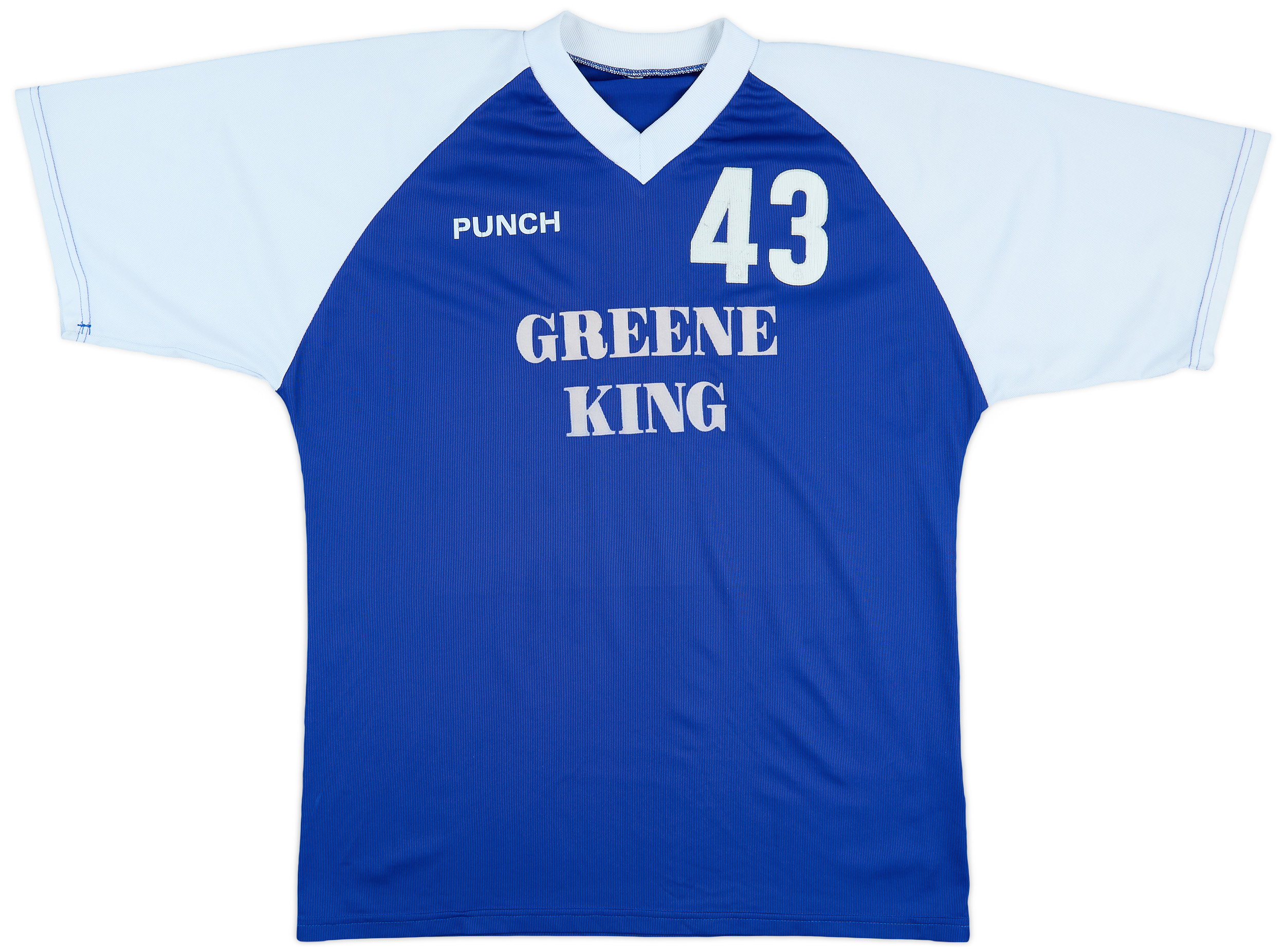 1999-00 Ipswich Punch Player Issue Training Shirt #43 - 7/10 - (L)