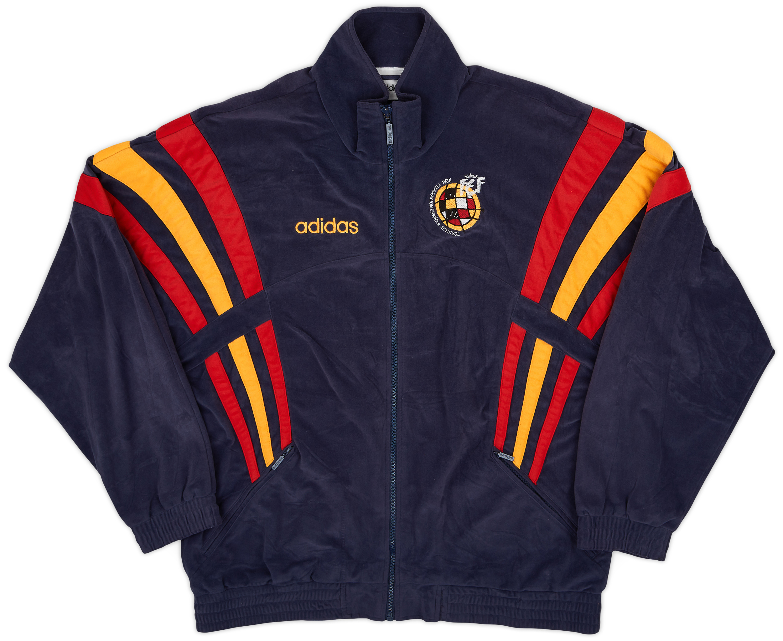 1996-98 Spain adidas Track Jacket - 9/10 - (S)
