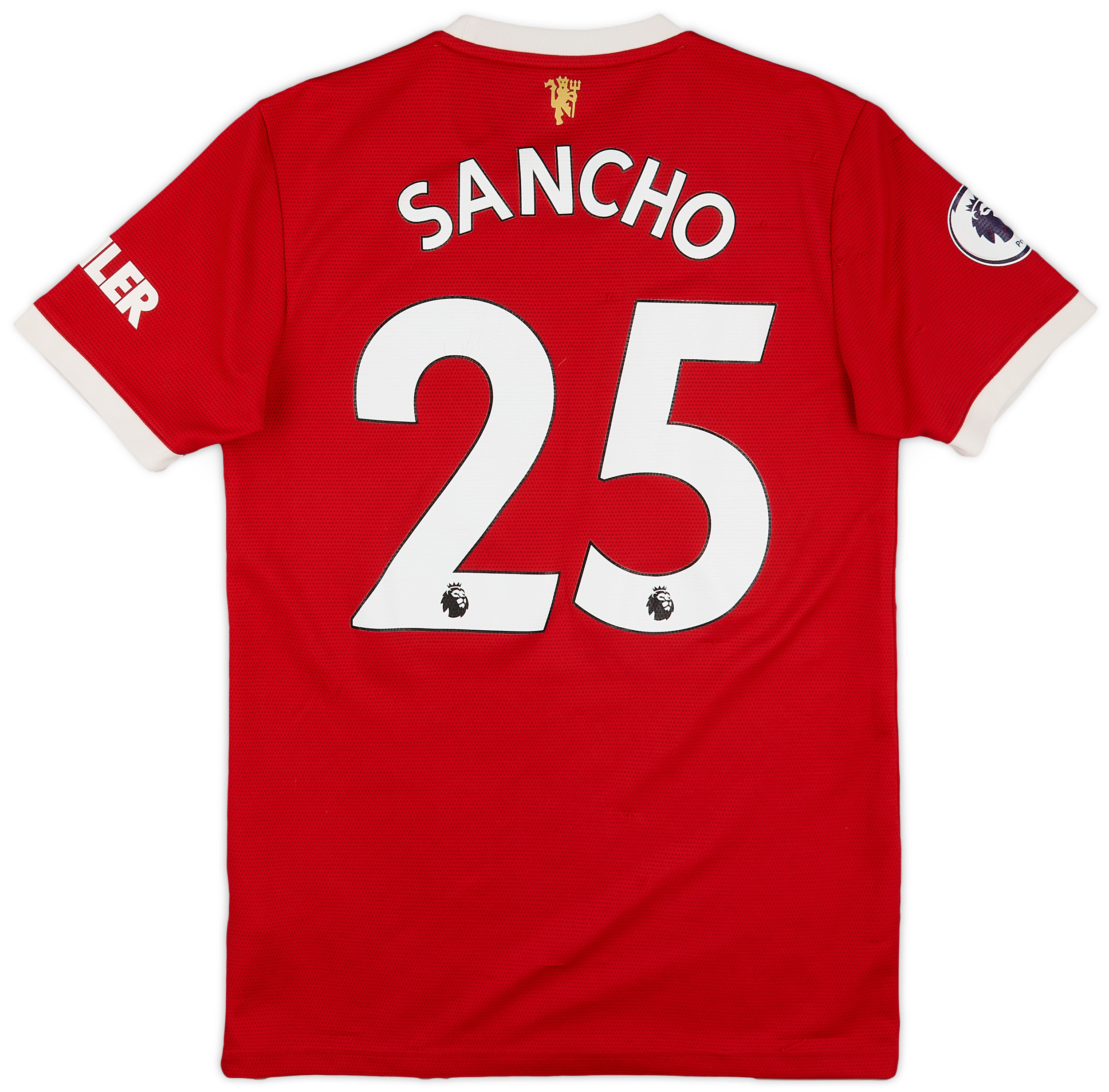 2021-22 Manchester United Home Shirt Sancho #25 - 6/10 - (S)