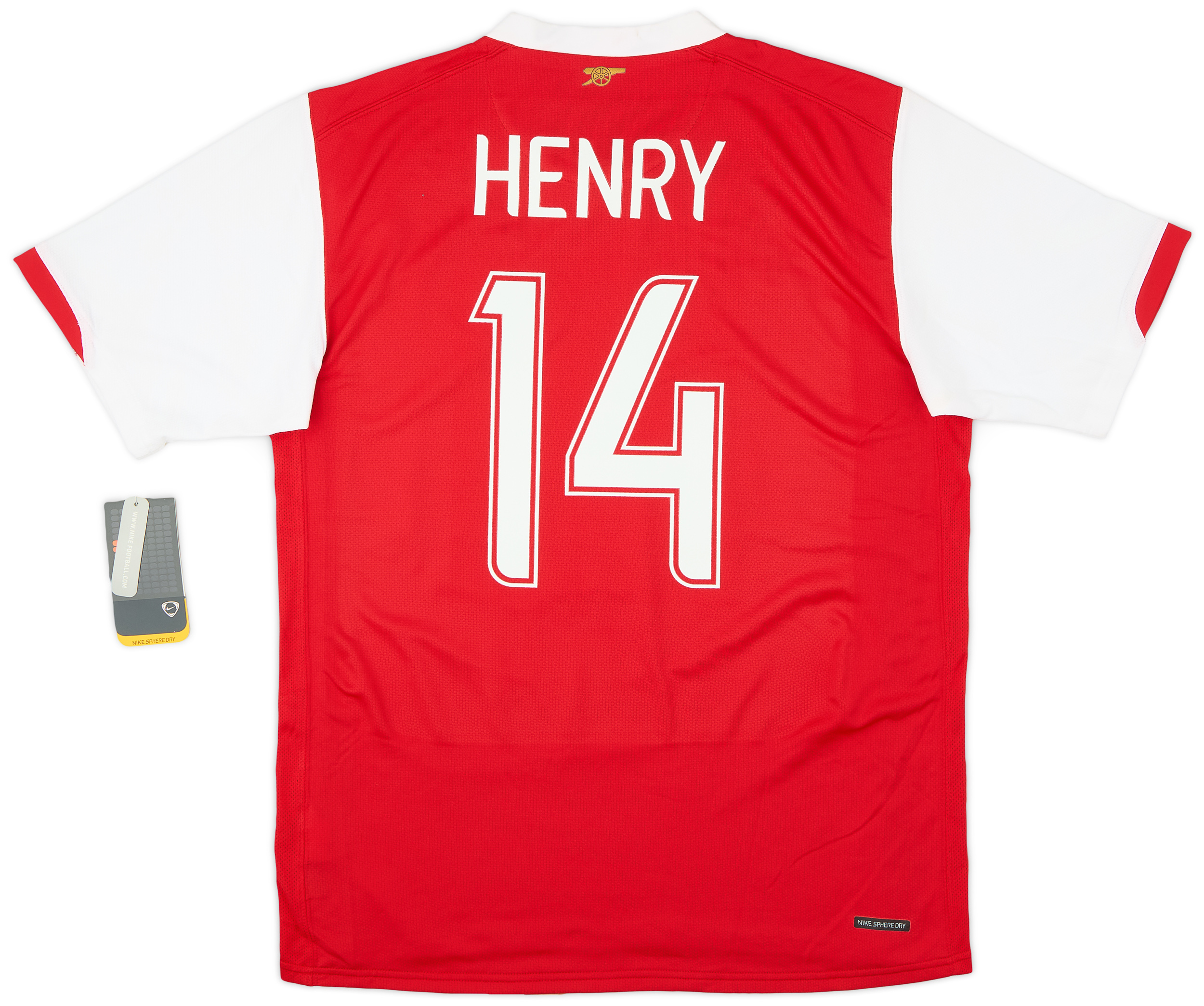 2006-08 Arsenal Home Shirt Henry #14 (M)